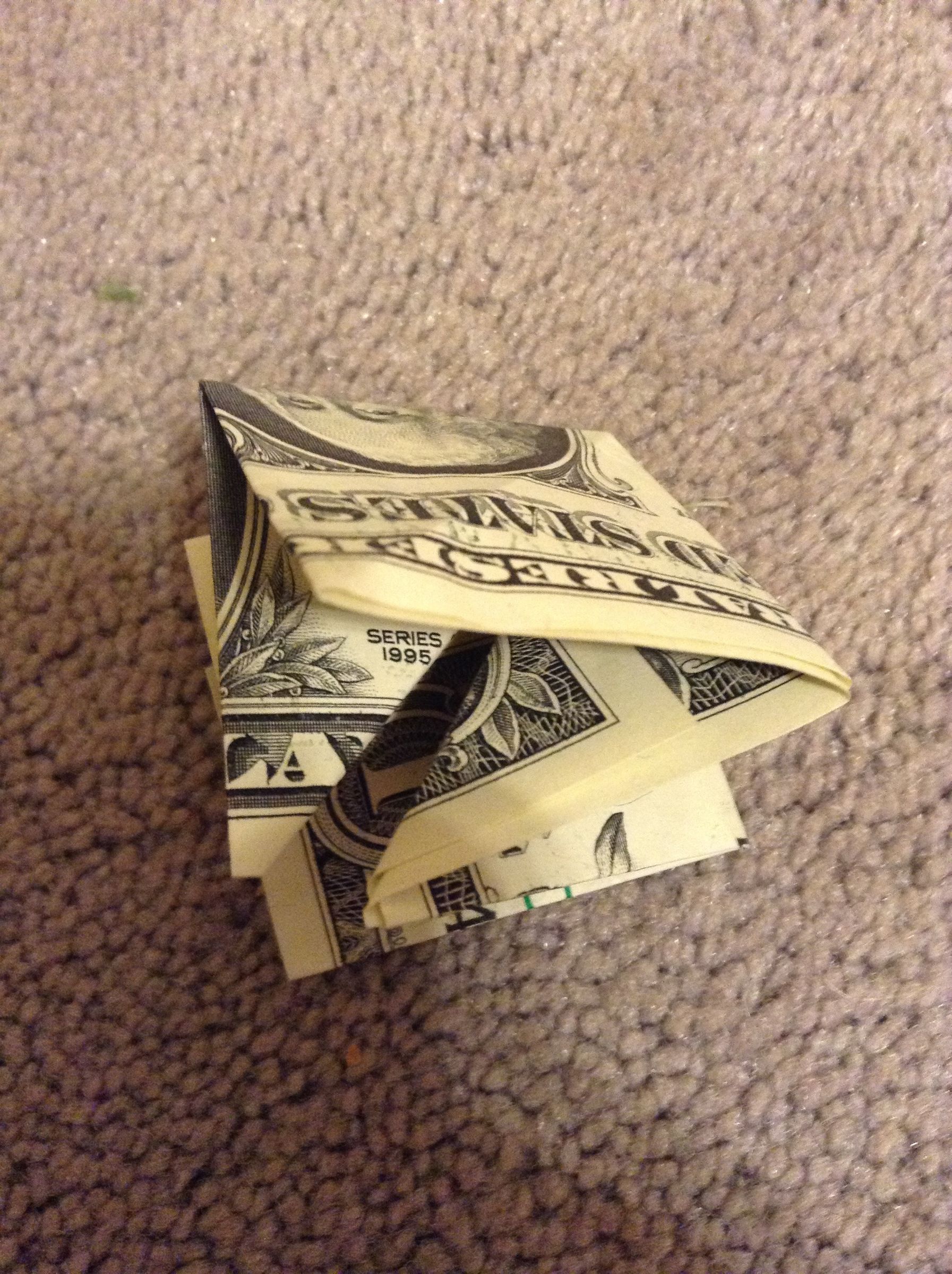 Origami Using Money : 14 Steps - Instructables