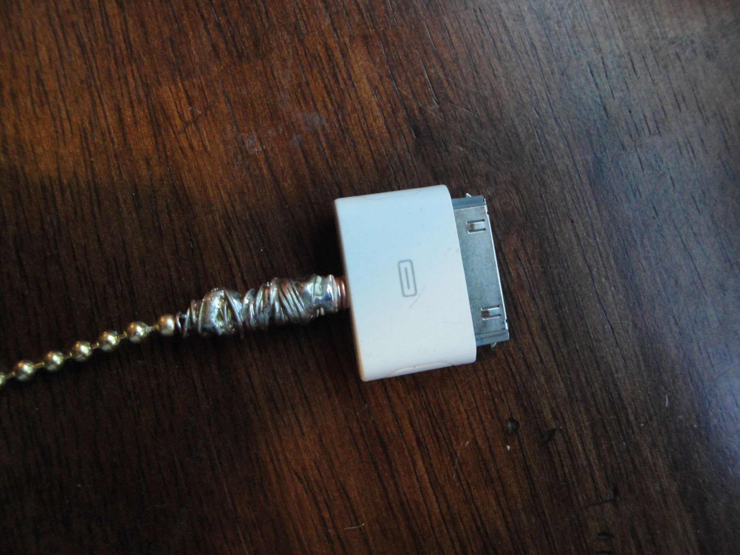 Make a Pocket Watch Chain for Your IPod : 7 Steps - Instructables