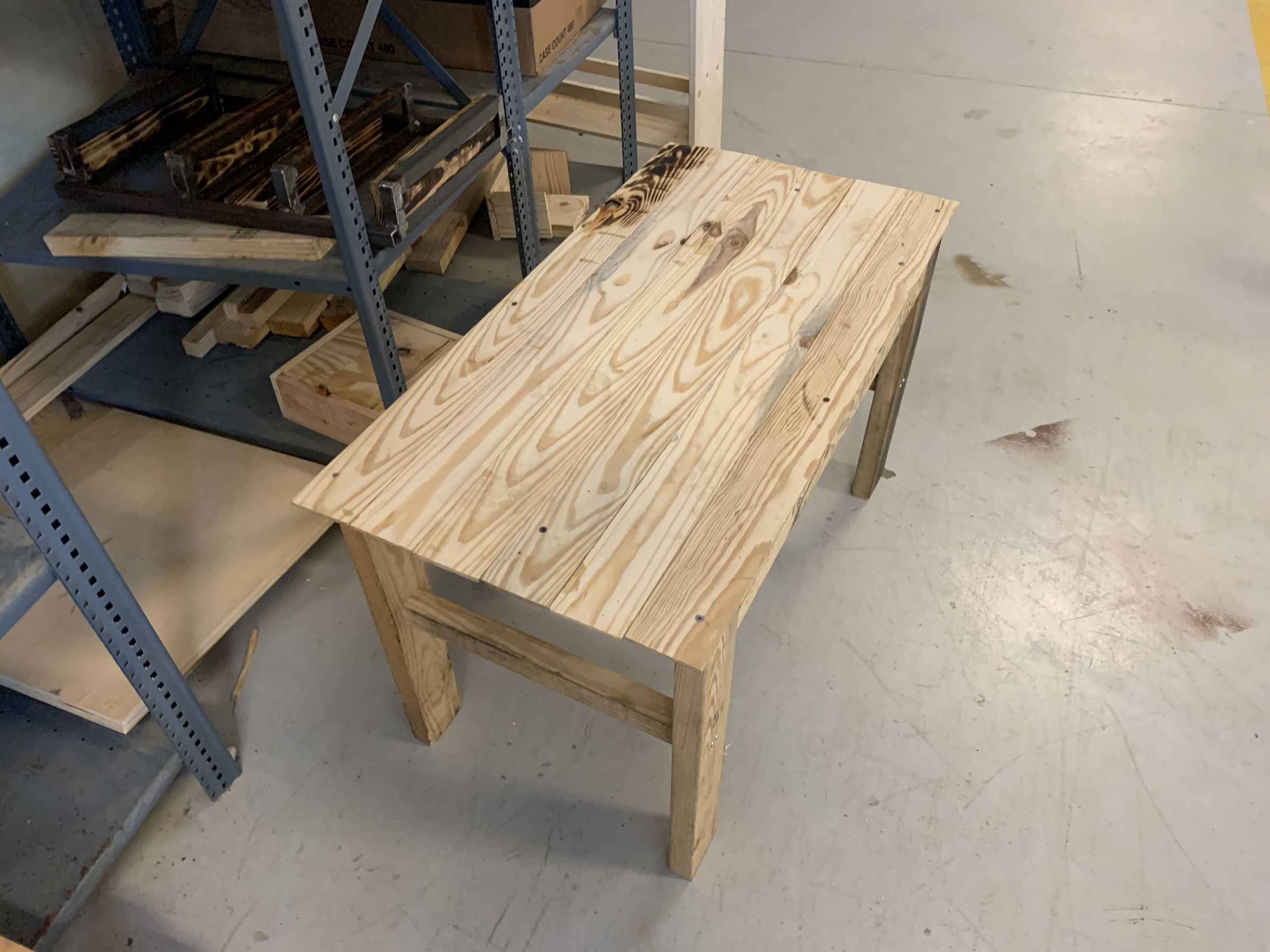 Small Wooden Bench : 4 Steps - Instructables
