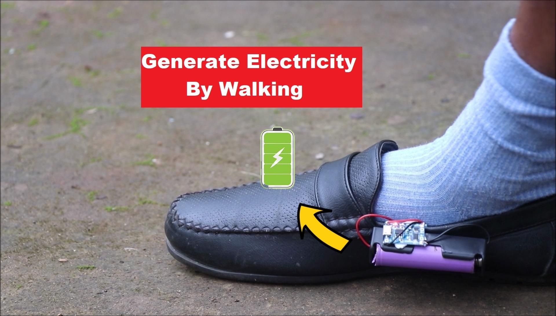 DIY Electricity Generating Shoes : 7 Steps (with Pictures) - Instructables