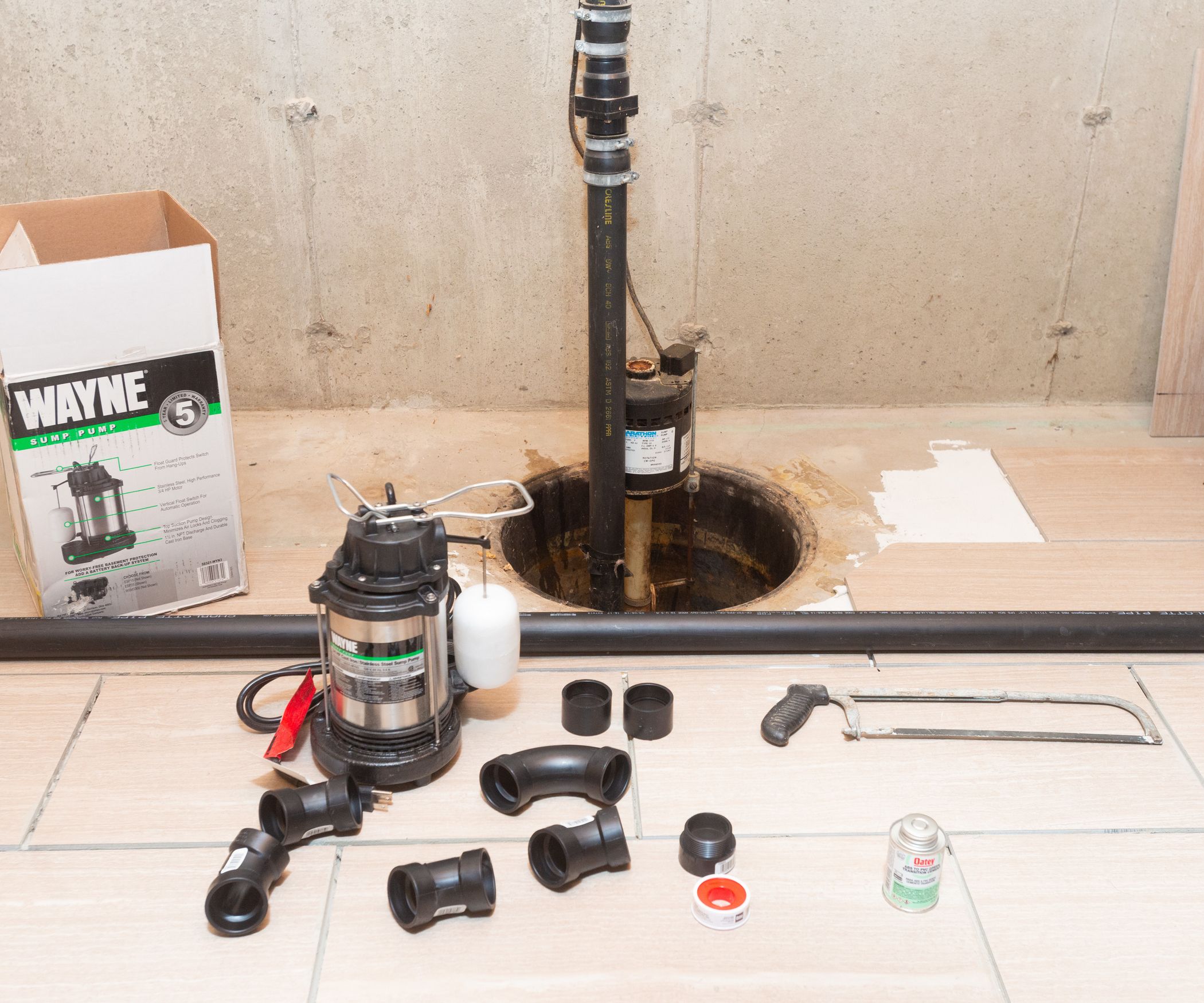 How to Replace a Sump Pump : 8 Steps - Instructables