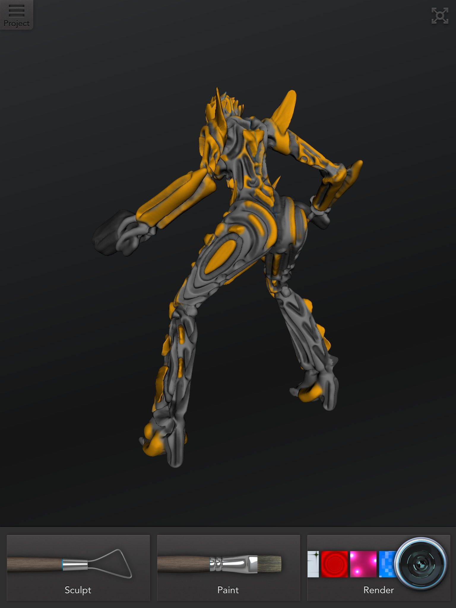 123d Designed Transformers: Bumblebee's Girlfriend! : 5 Steps ...