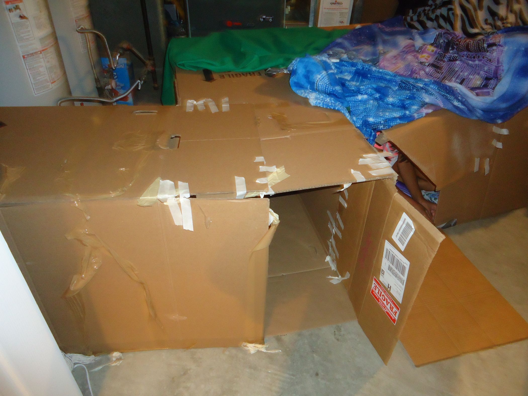 Cardboard Fort - Instructables