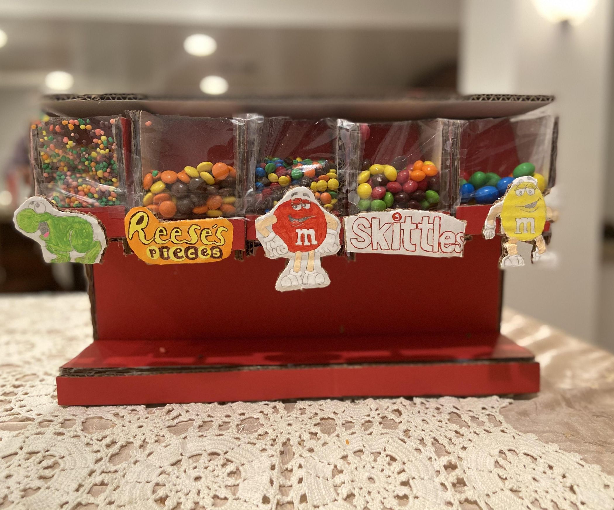 How to Make a Candy Dispenser Out of Cardboard!!! : 11 Steps ...