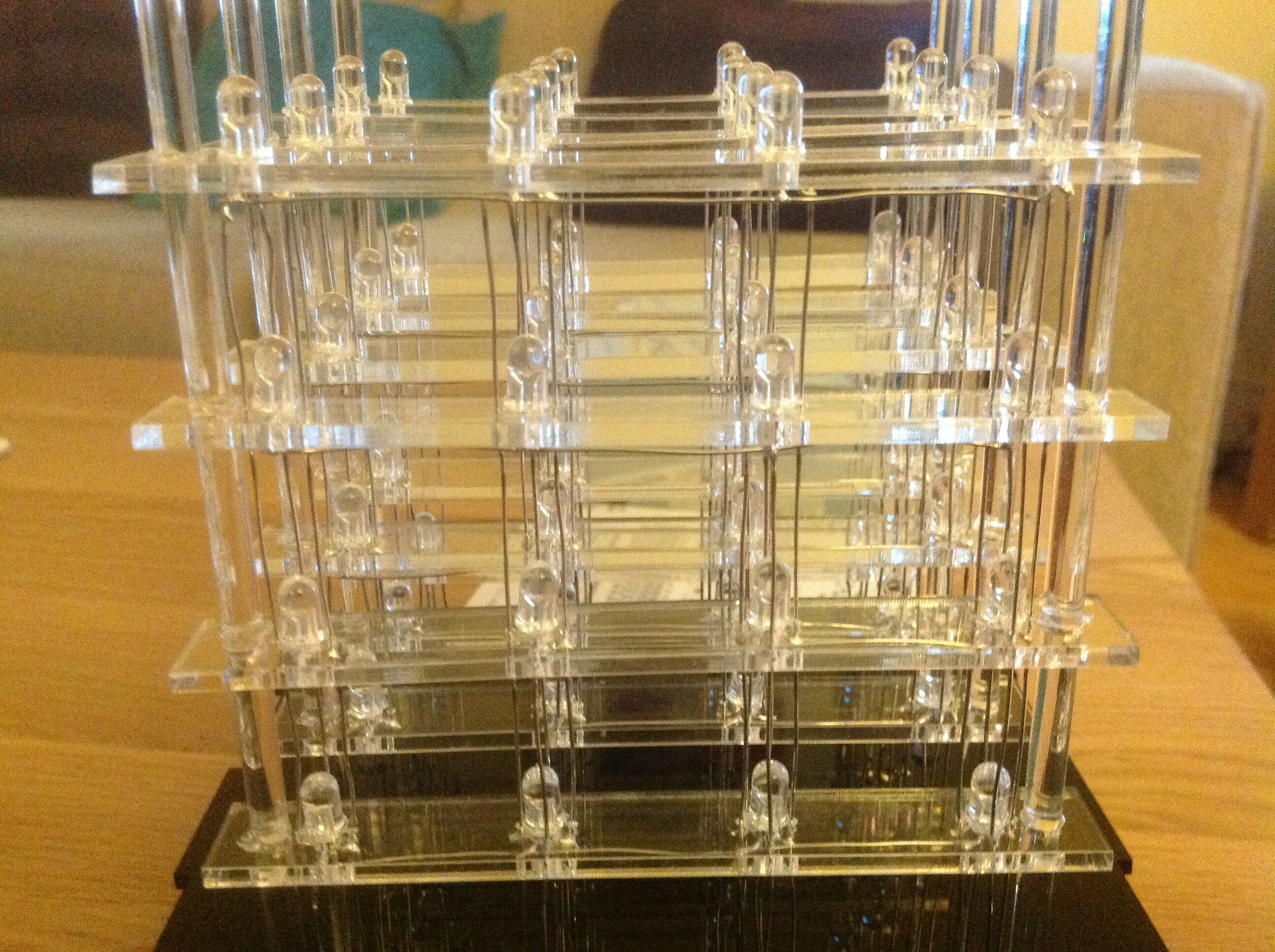 4x4x4 RGB LED Cube : 8 Steps - Instructables