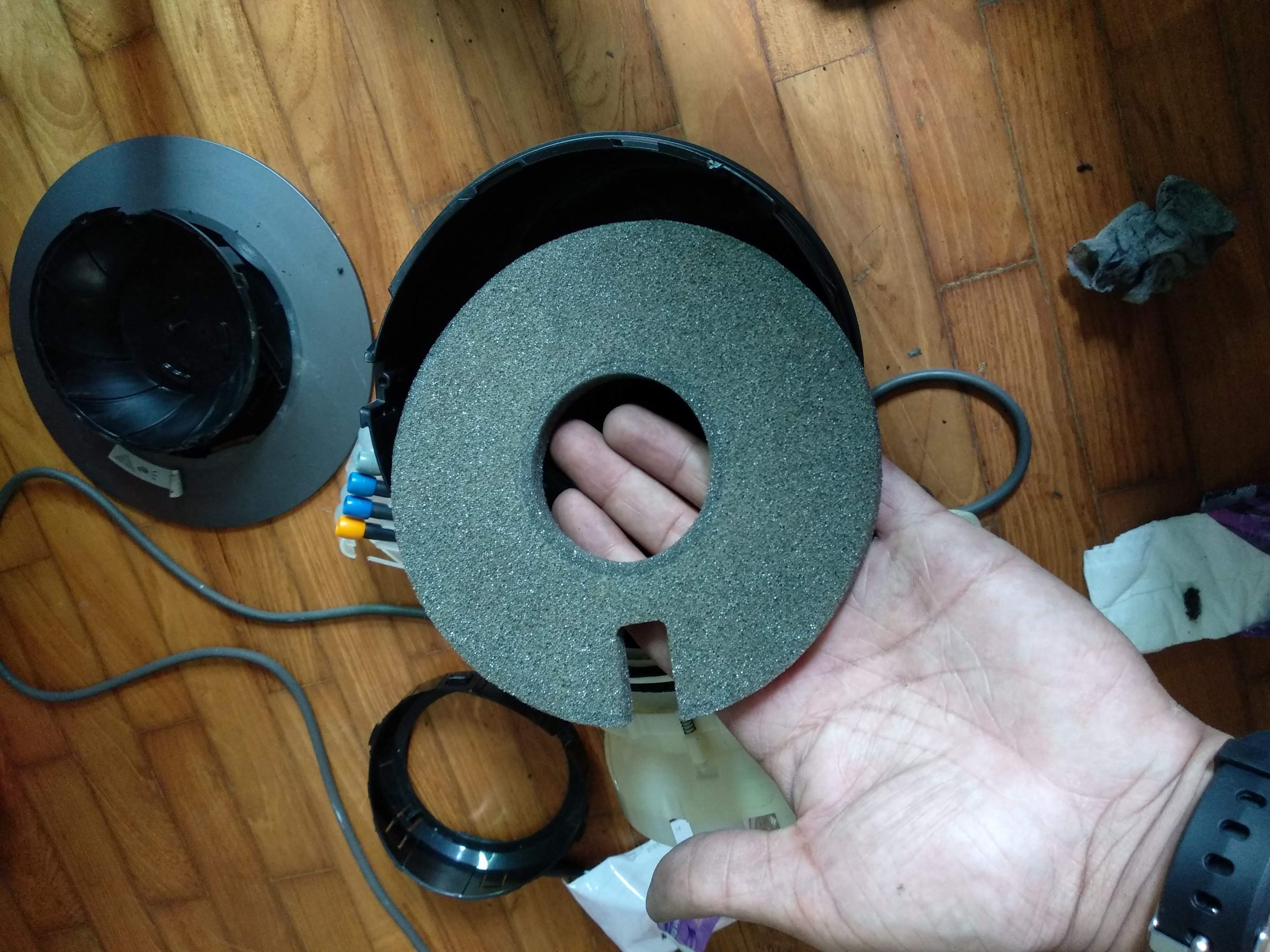 Dyson AM07 Bladeless Fan Disassembly for Cleaning and Maintenance : 6 ...