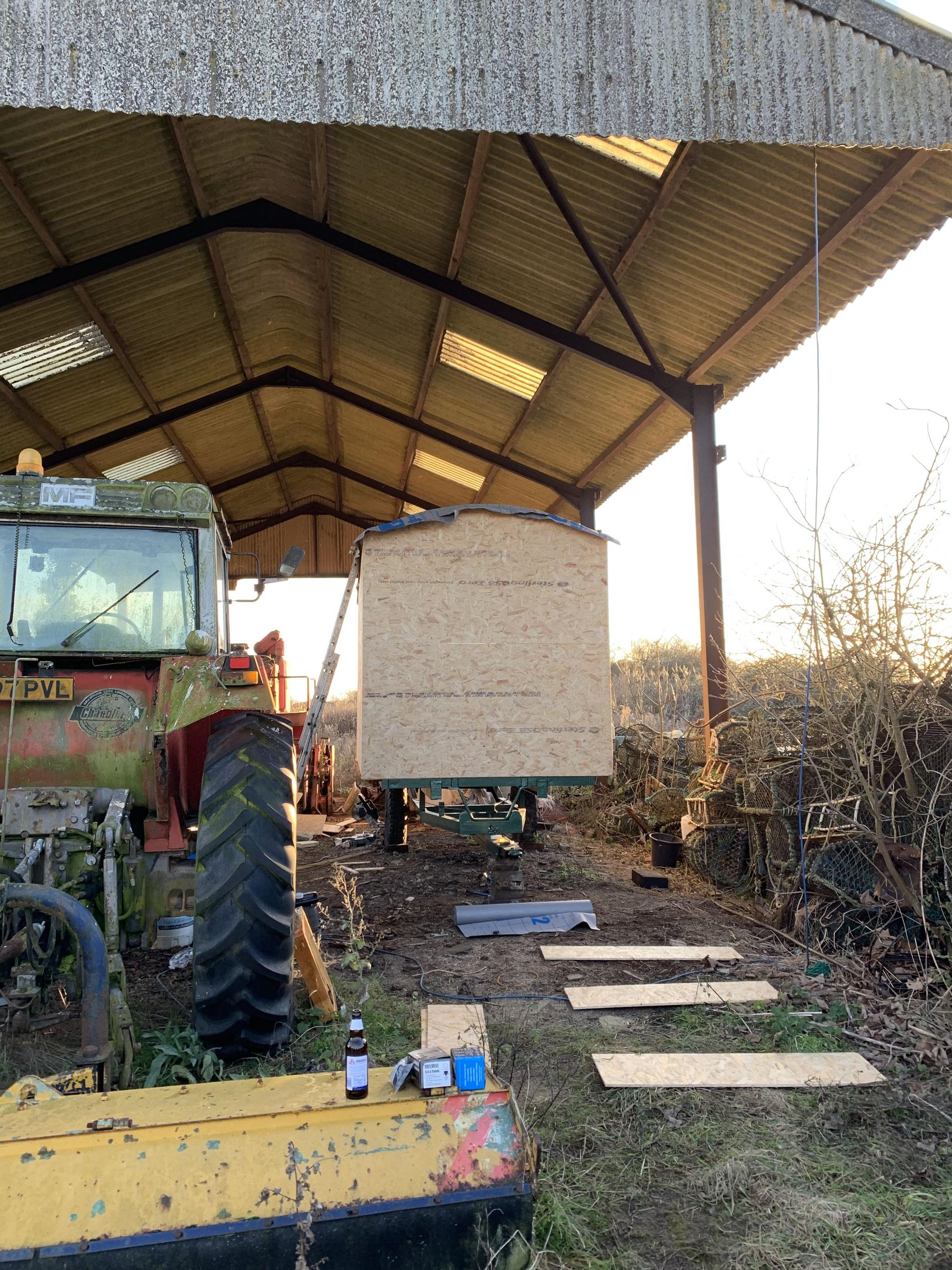 Self Build Shepherds Hut. Step by Step With Photos. Off Grid Living ...