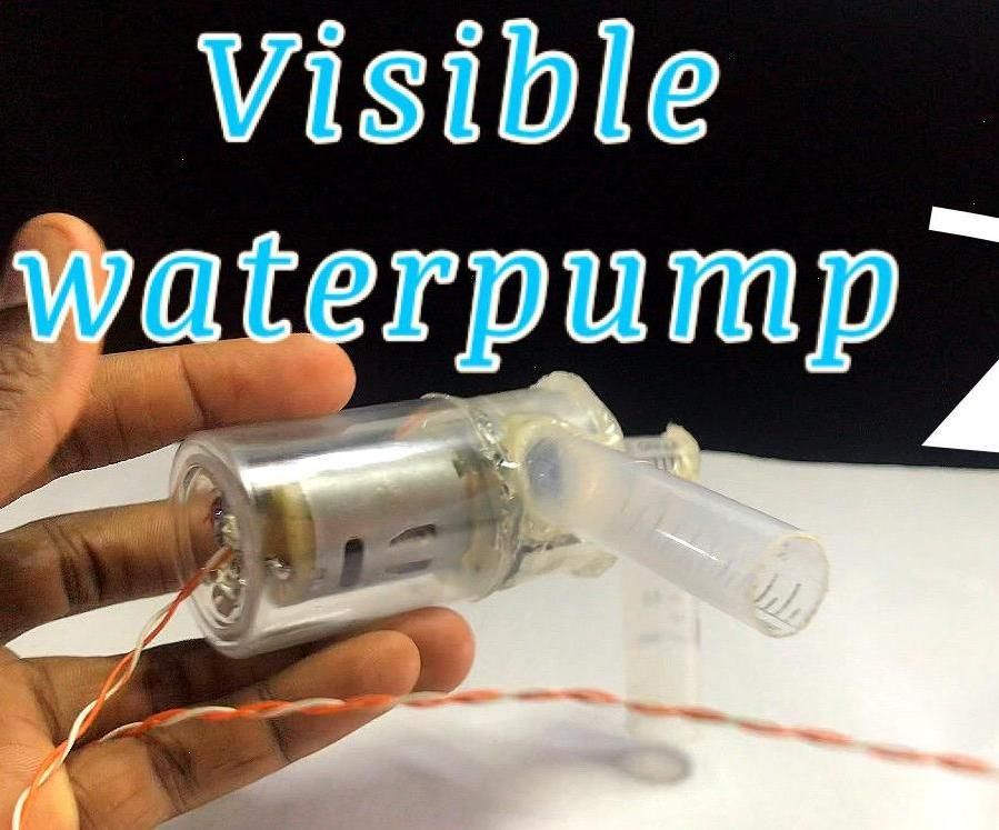 How to Make a Visible Water Pump : 6 Steps - Instructables