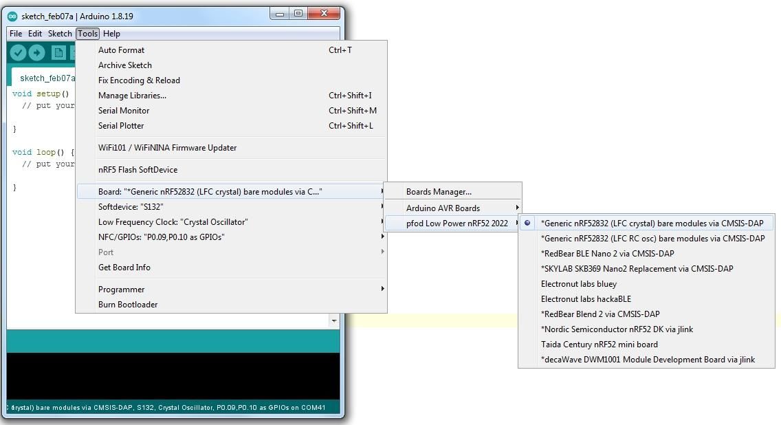 Easy Very Low Power BLE