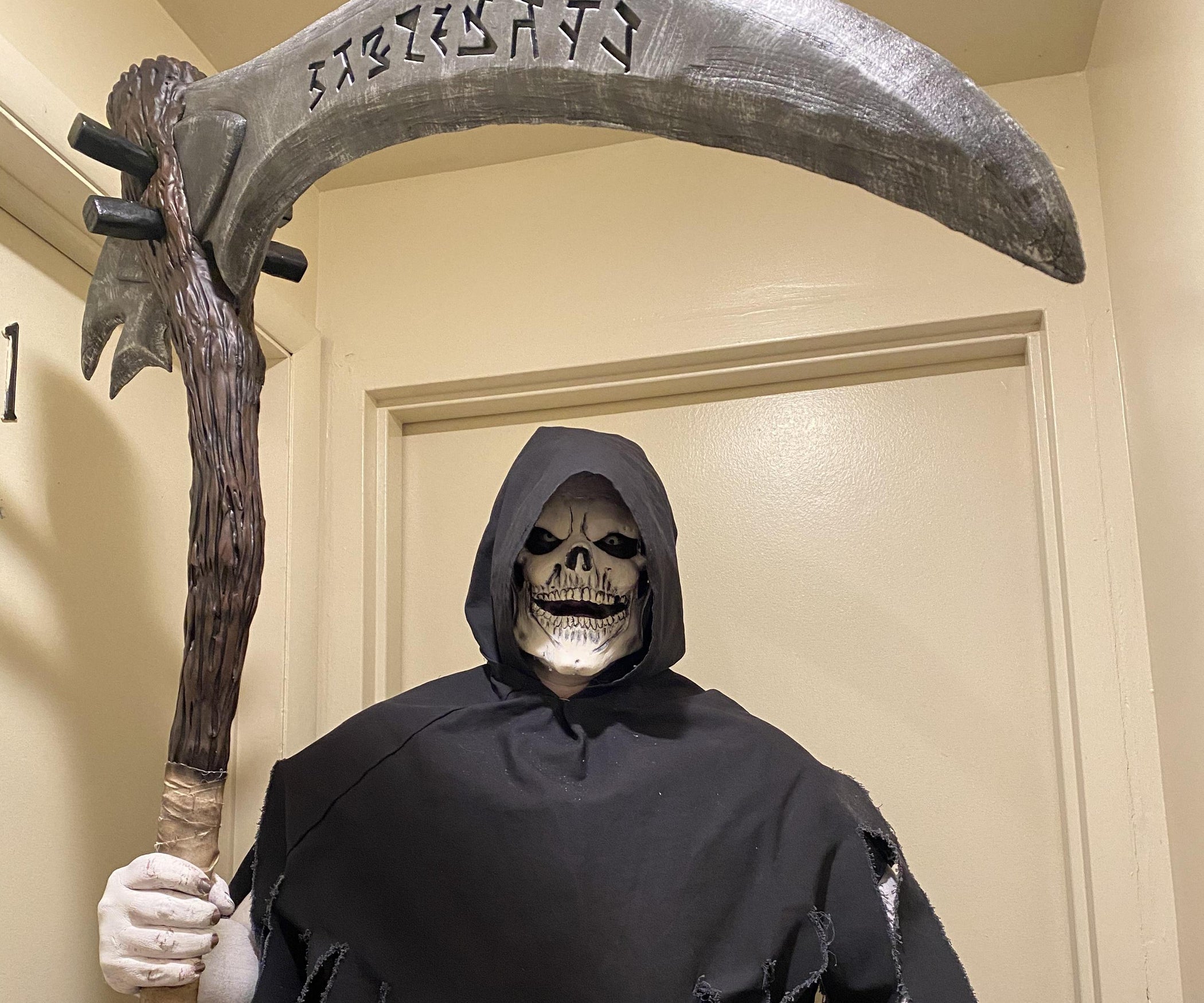 Making a Grim Reaper Costume for Halloween : 10 Steps (with Pictures ...