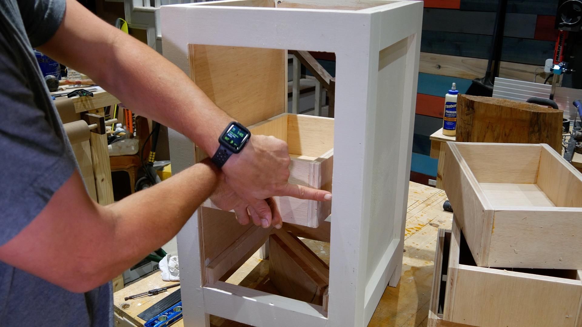 DIY Base Cabinets With Drawers for Desk, Nightstand, or End Table : 15 ...