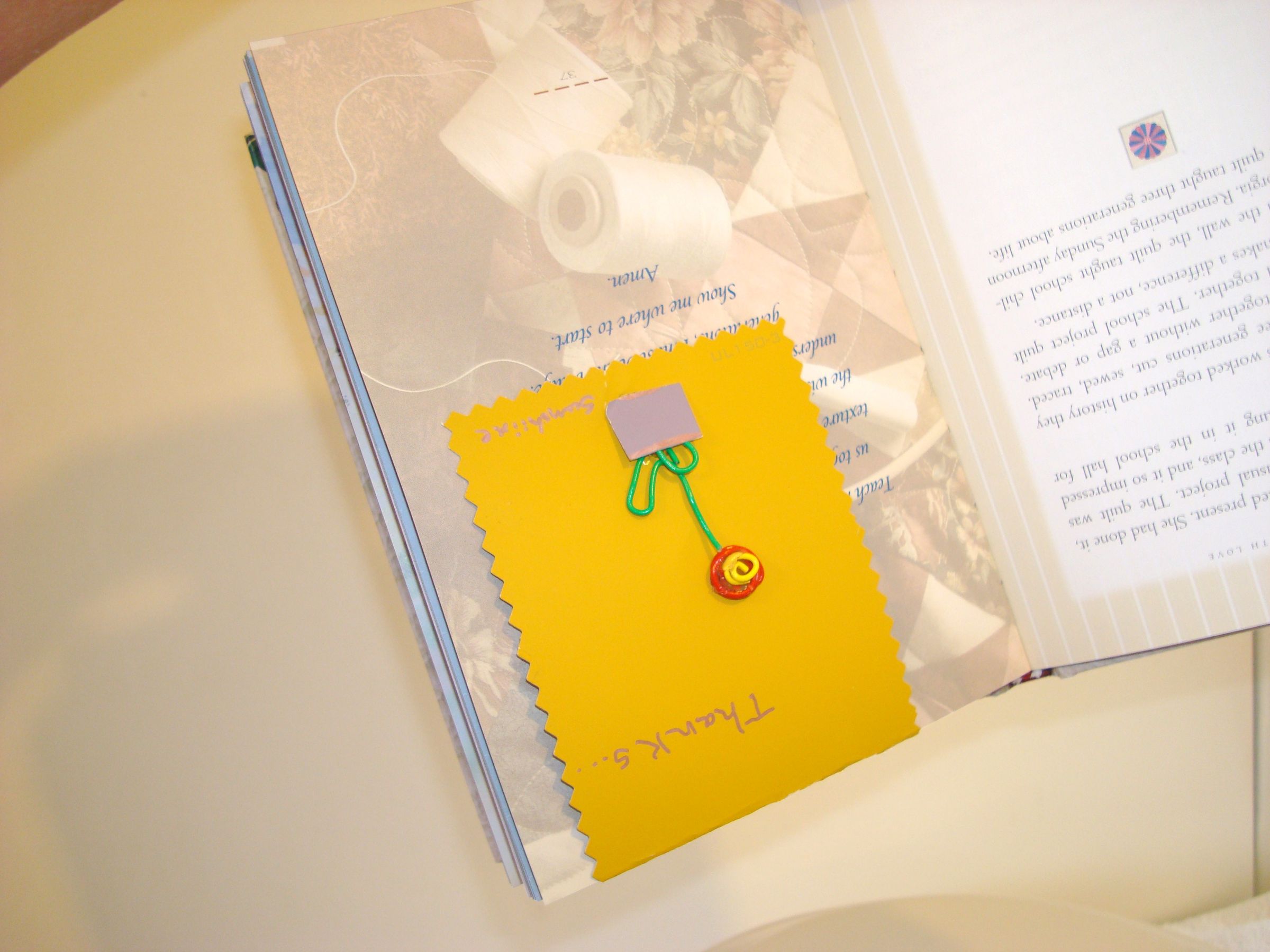 Magnetic Paper Clip Greeting Card and Book Marker : 8 Steps (with ...