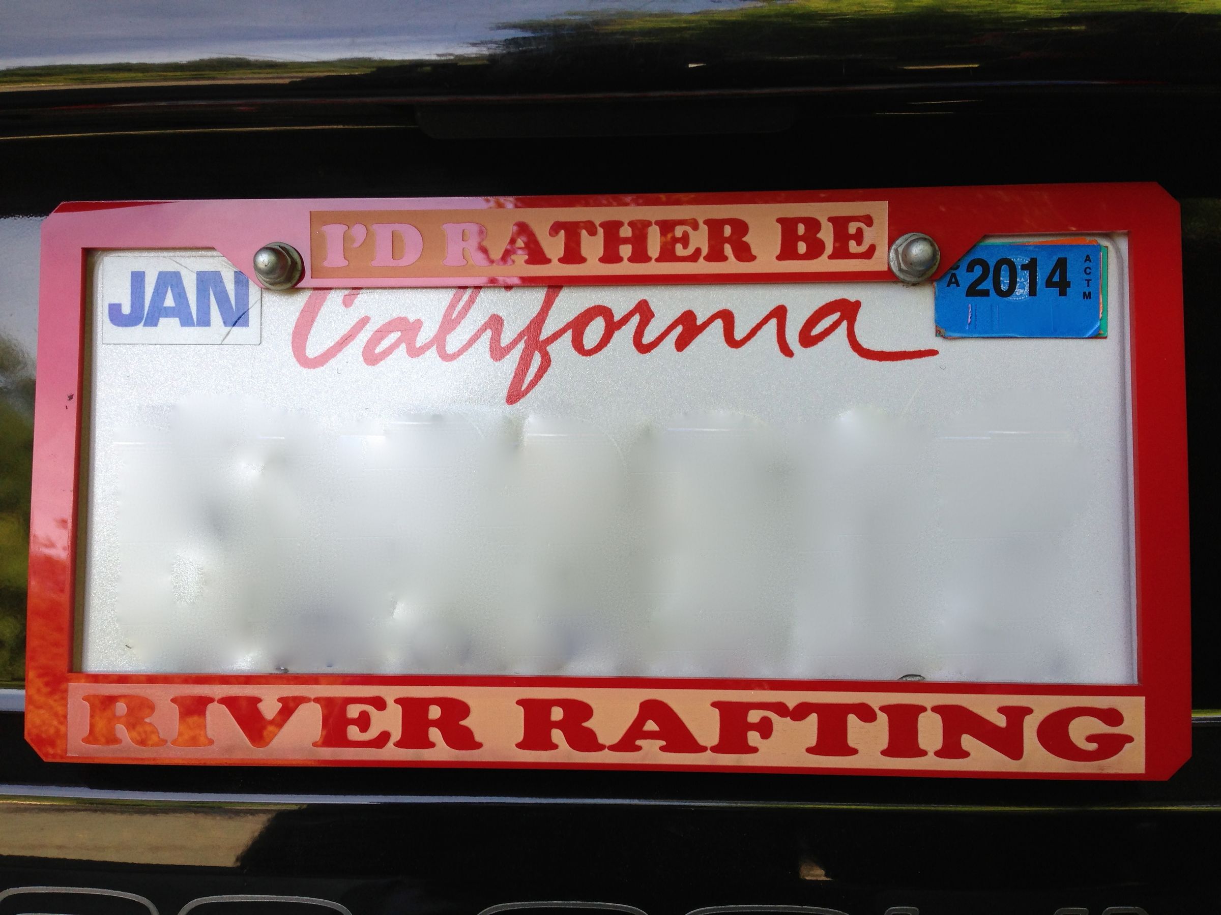 Laser-cut Acrylic License Plate Frame : 5 Steps (with Pictures ...