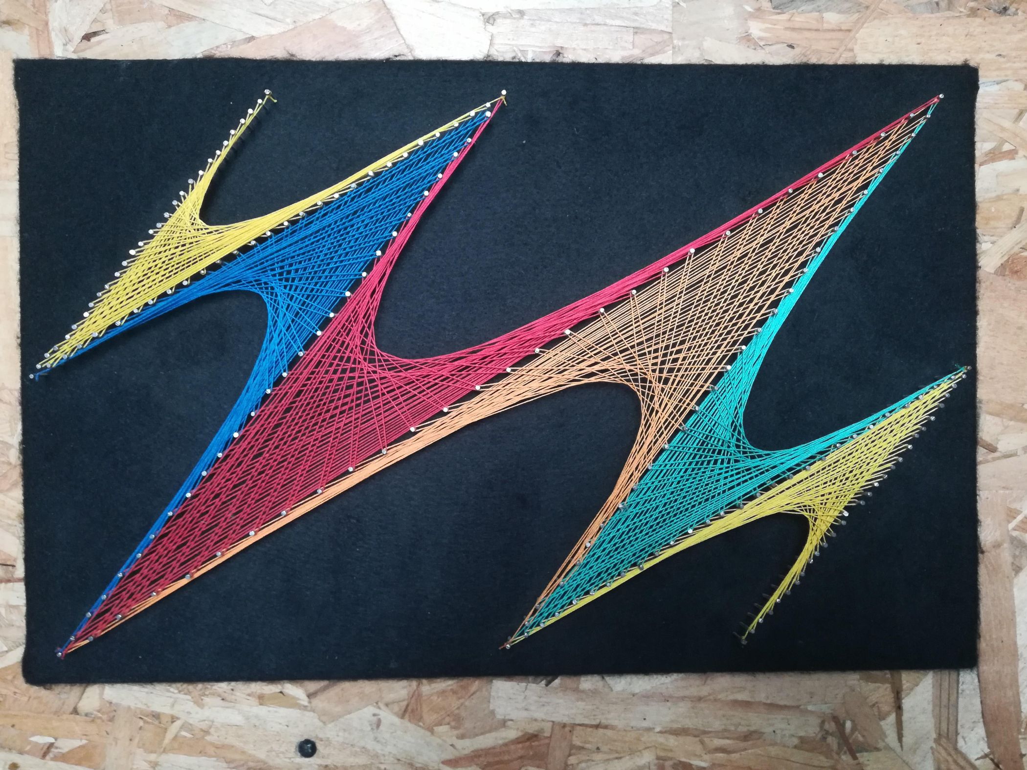 String and Nail Artwork : 6 Steps - Instructables