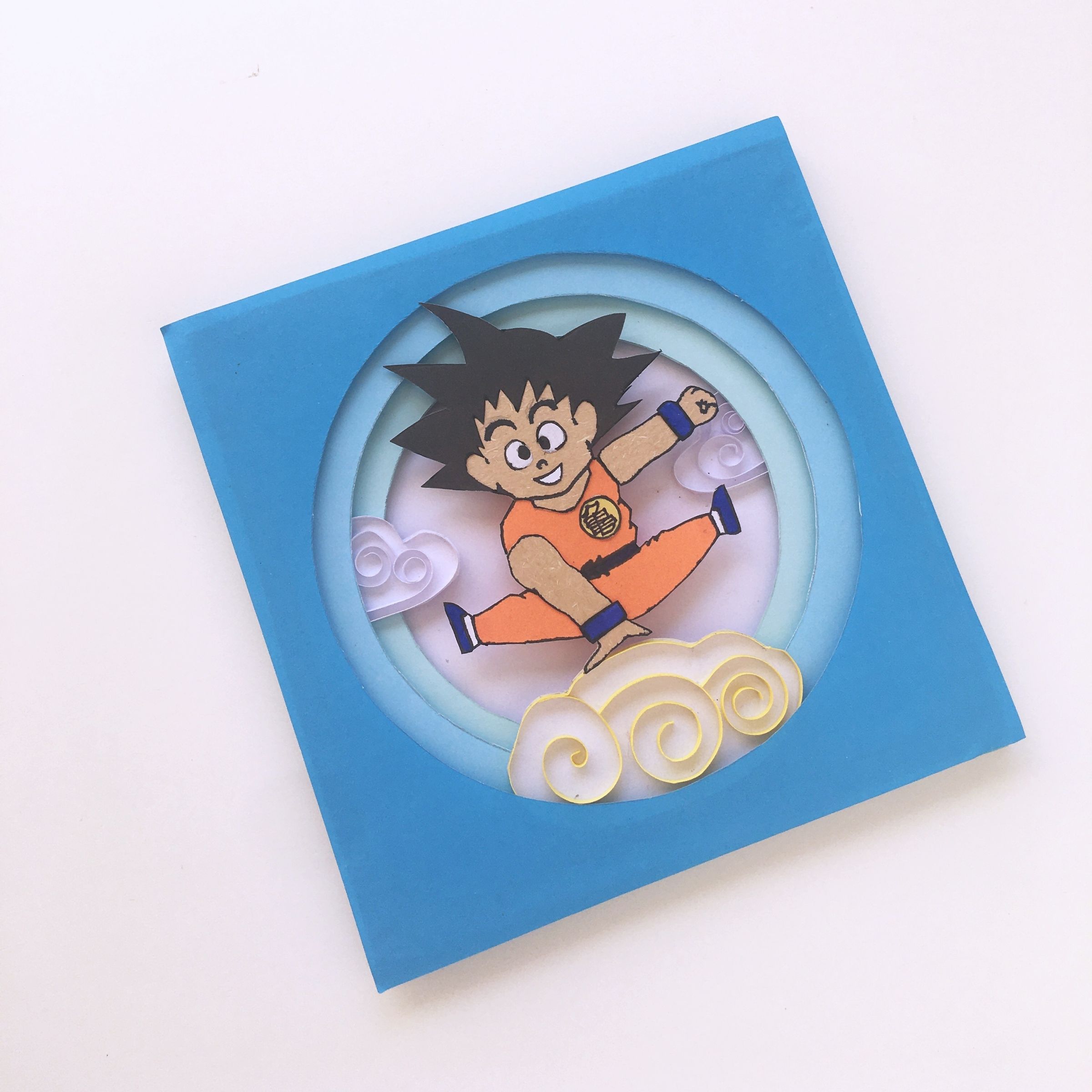 Dragon Ball Z Goku 3D Art Craft : 6 Steps (with Pictures) - Instructables