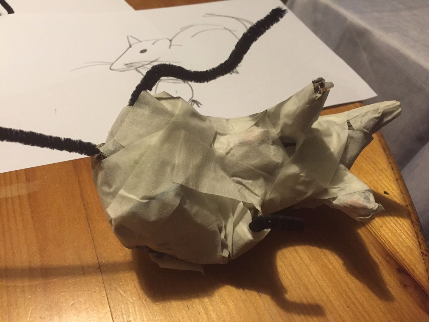 Make a Big Fat Hairy Rat (or Other Rodent). : 8 Steps (with Pictures ...