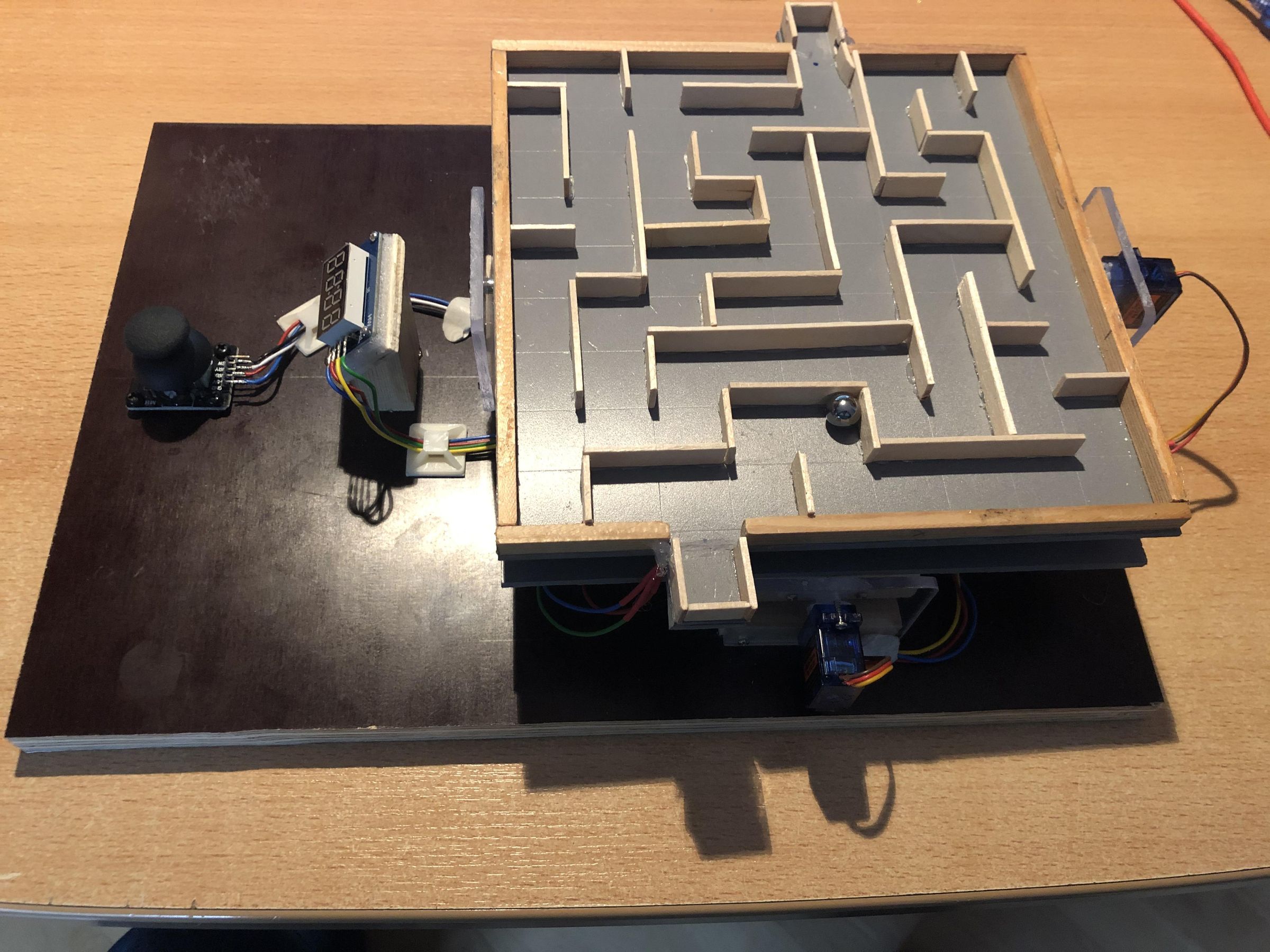 Arduino Marble Cardboard Maze Labyrinth : 6 Steps (with Pictures) - Instructables