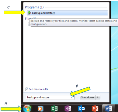 How To Use Backup And Restore In Windows 7 How To Recover Deleted