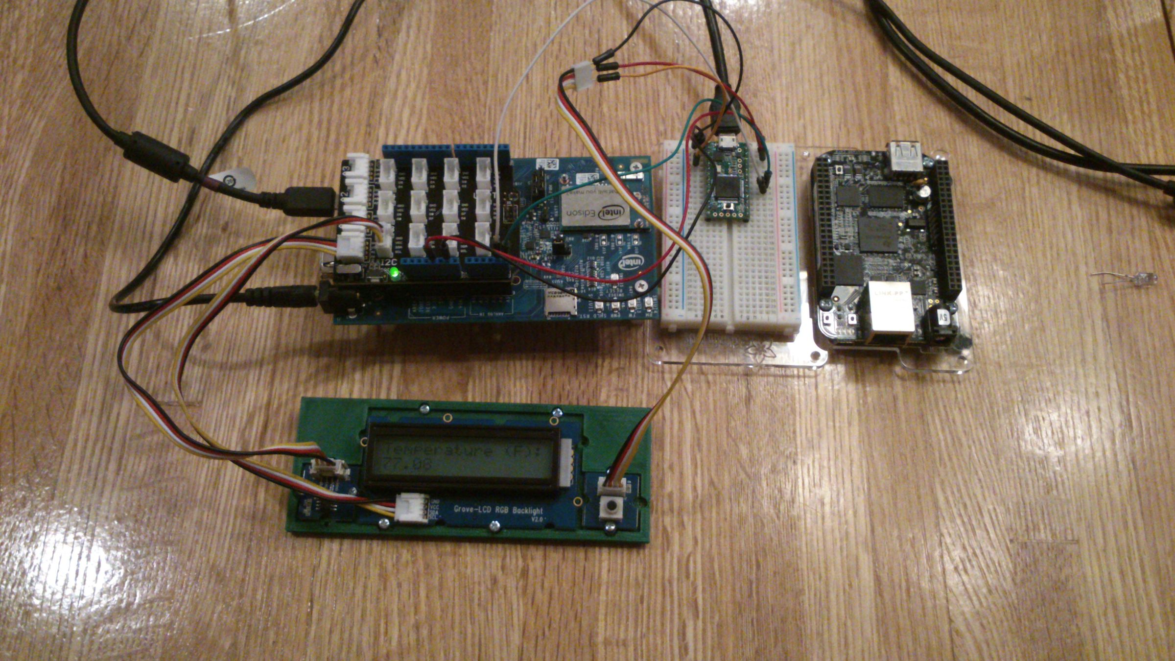 Dual-Arduino I2C Temperature Display - Instructables