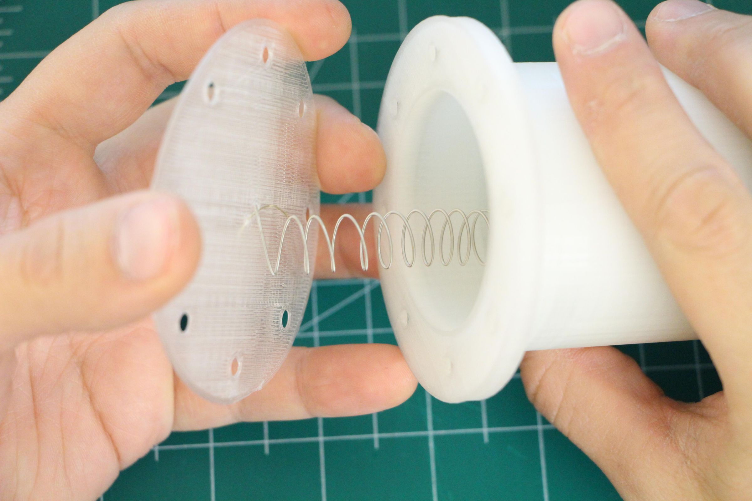 3D Printed Spring Reverb Microphone : 10 Steps (with Pictures ...