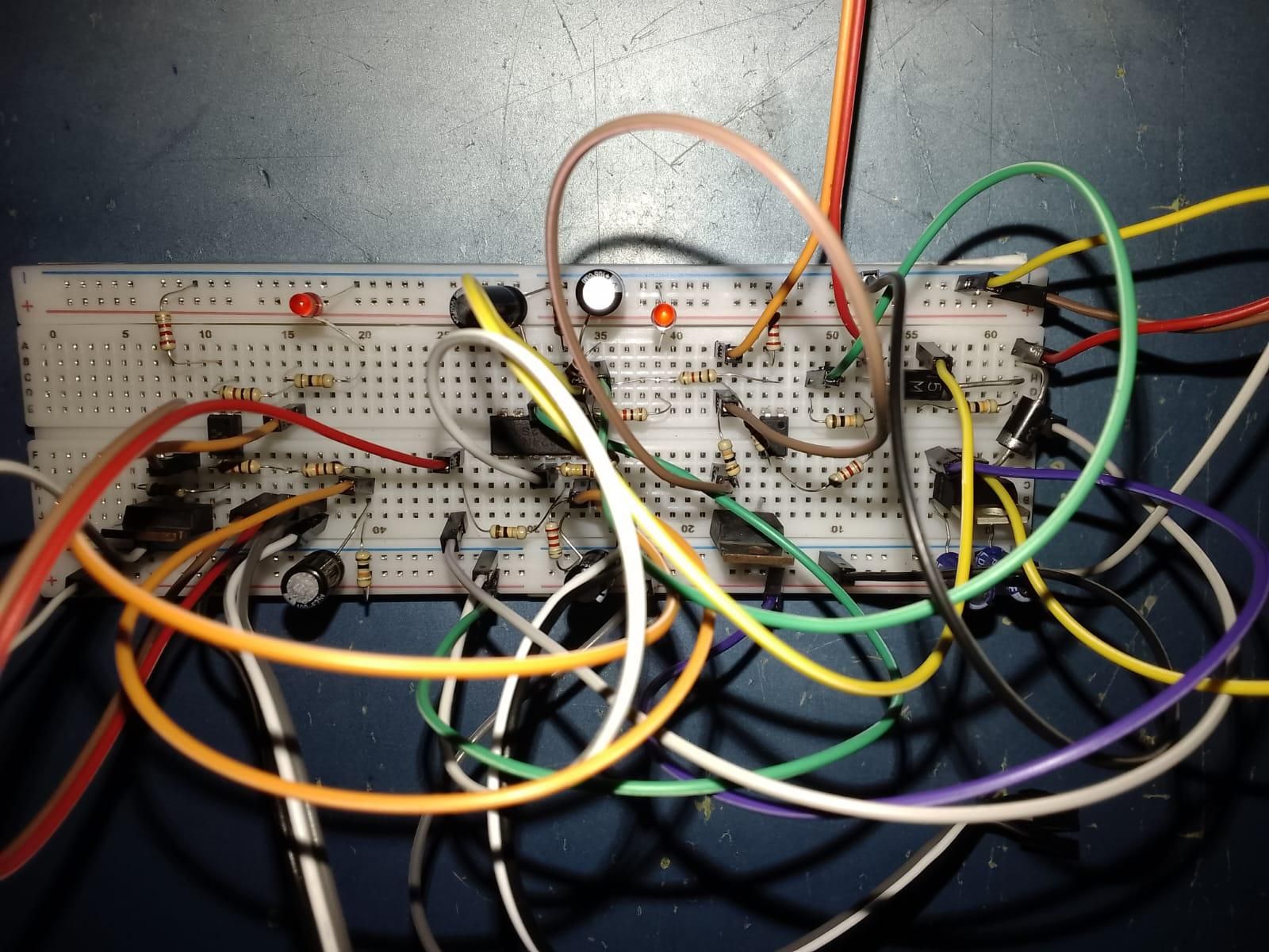 Analog Solar Charge Controller System With Battery Health Monitor. : 4 ...