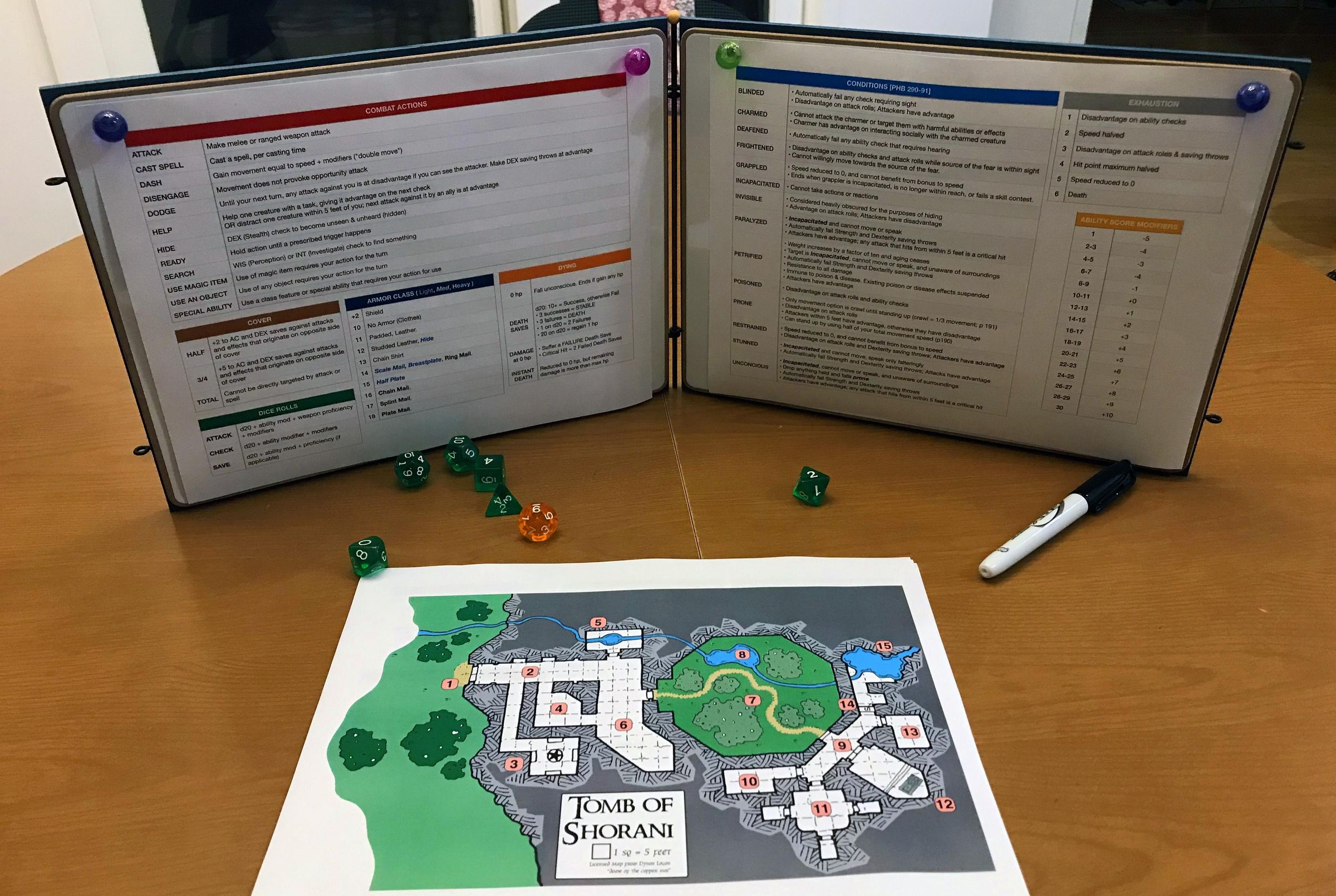 Custom DM Screen : 13 Steps (with Pictures) - Instructables