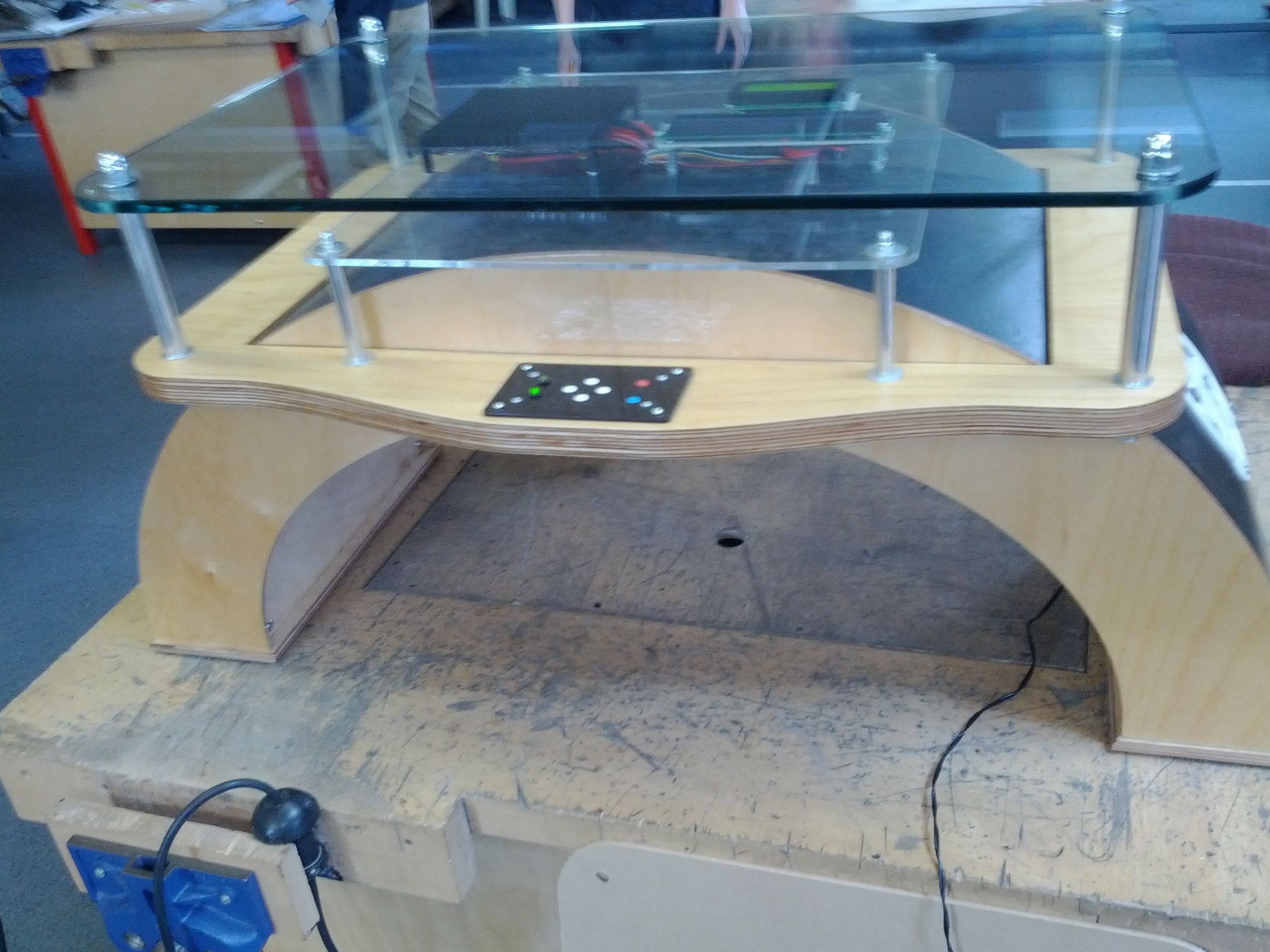 Interactive Arduino Powered Coffee Table : 16 Steps (with Pictures ...