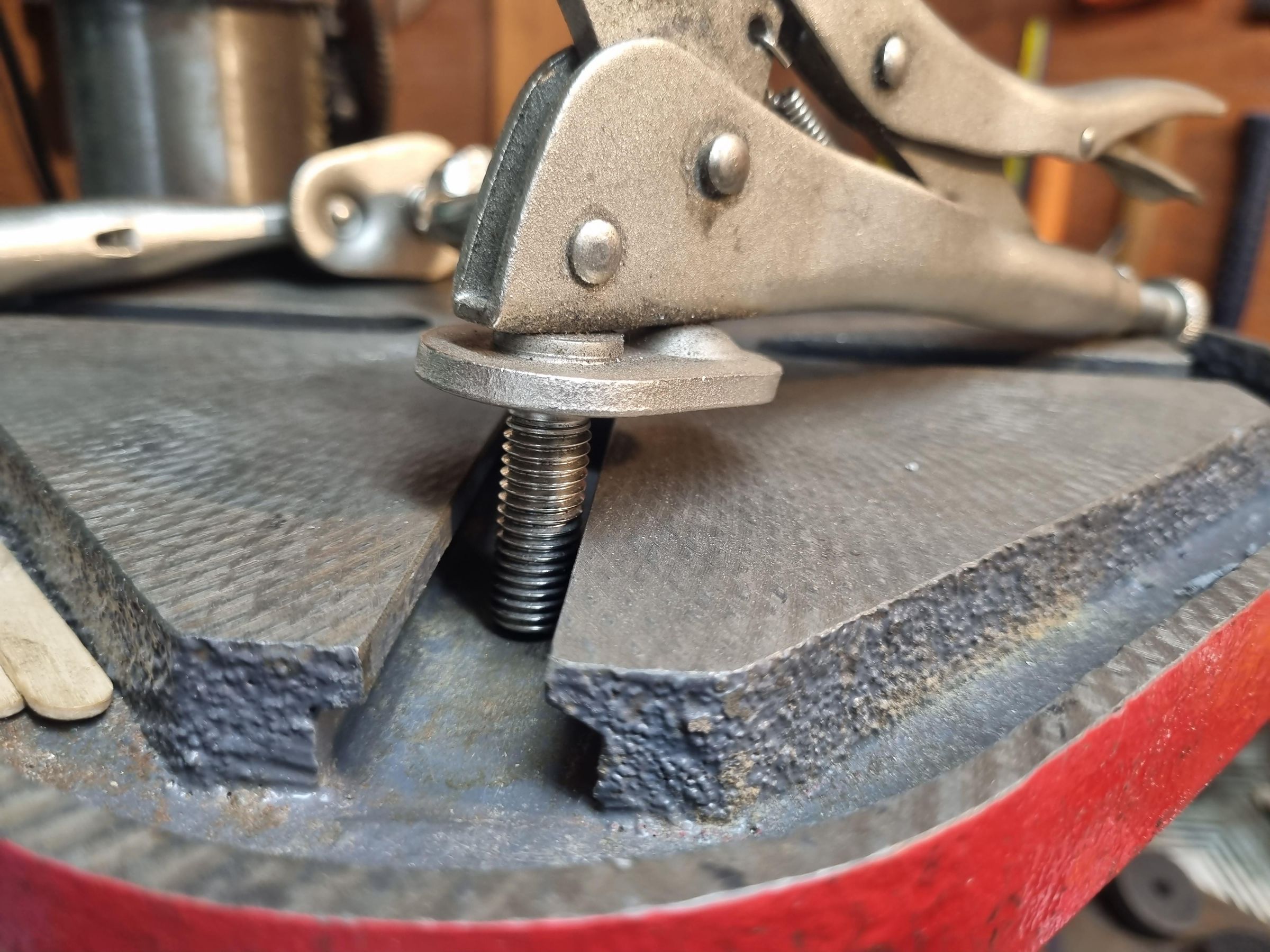 Drill Clamp Modification : 5 Steps (with Pictures) - Instructables