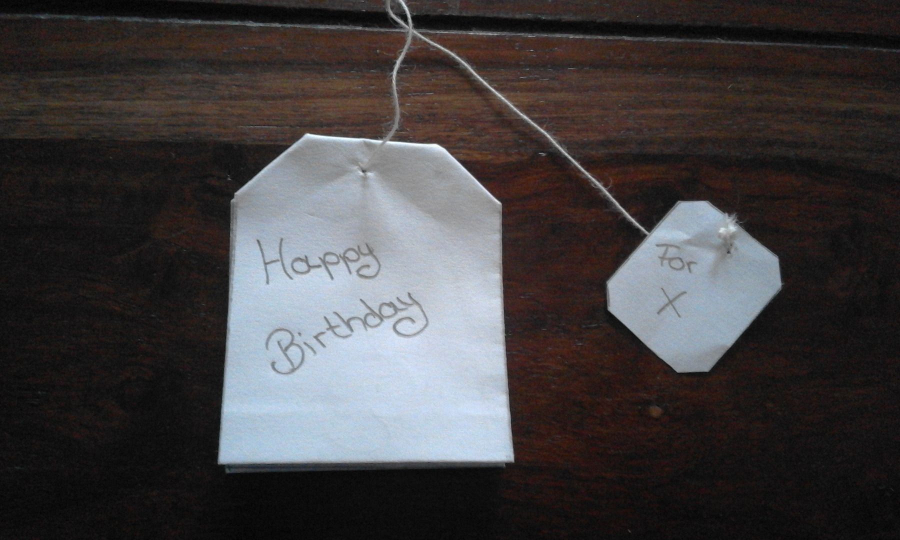 Teabag Gift Tag Card : 5 Steps (with Pictures) - Instructables