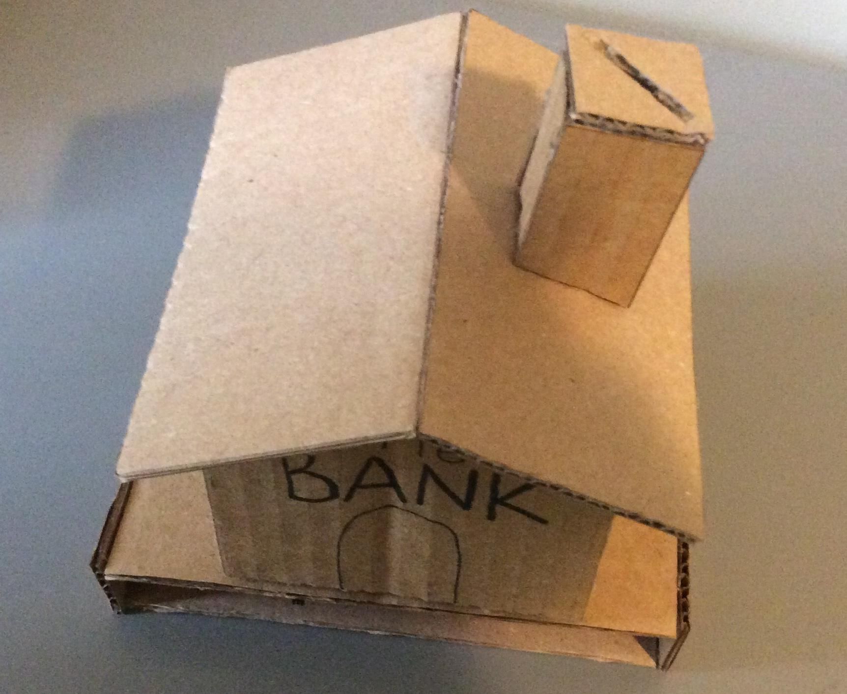 Cardboard House Coin Bank : 20 Steps (with Pictures) - Instructables