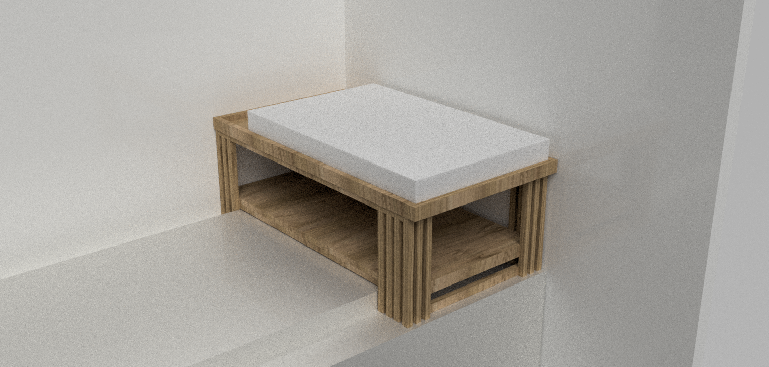 Nursing Table From a Single Board of Pine (One Board Challenge) : 4 ...