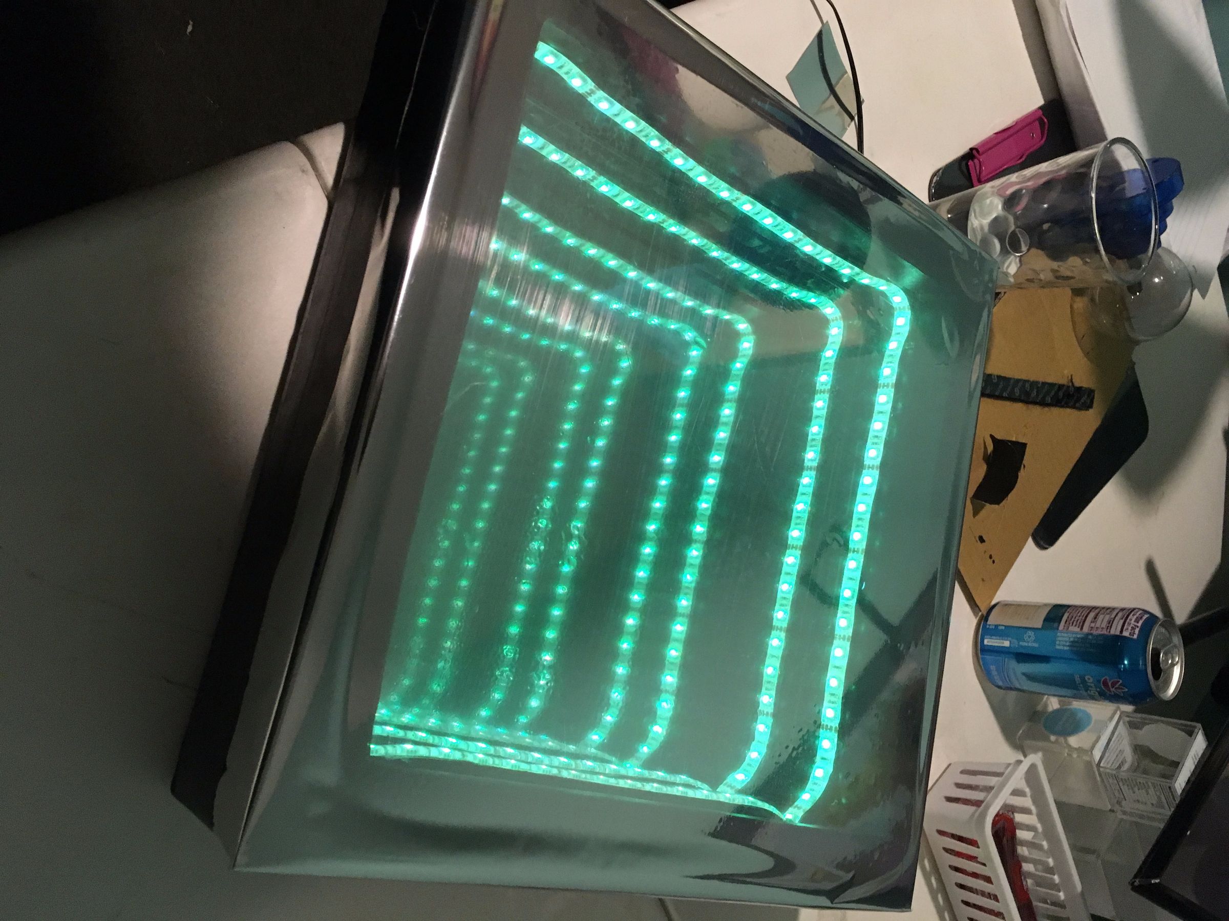 Infinity Mirror : 8 Steps (with Pictures) - Instructables