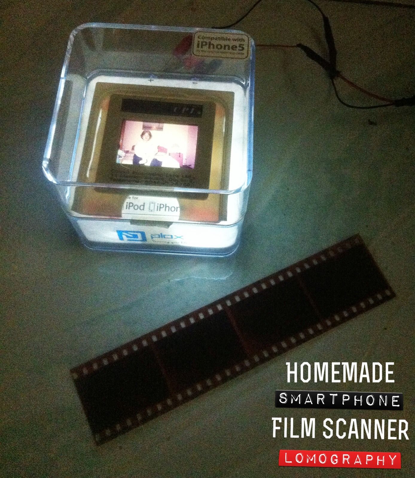 HomeMade Smartphone Film Scanner : 10 Steps (with Pictures) - Instructables