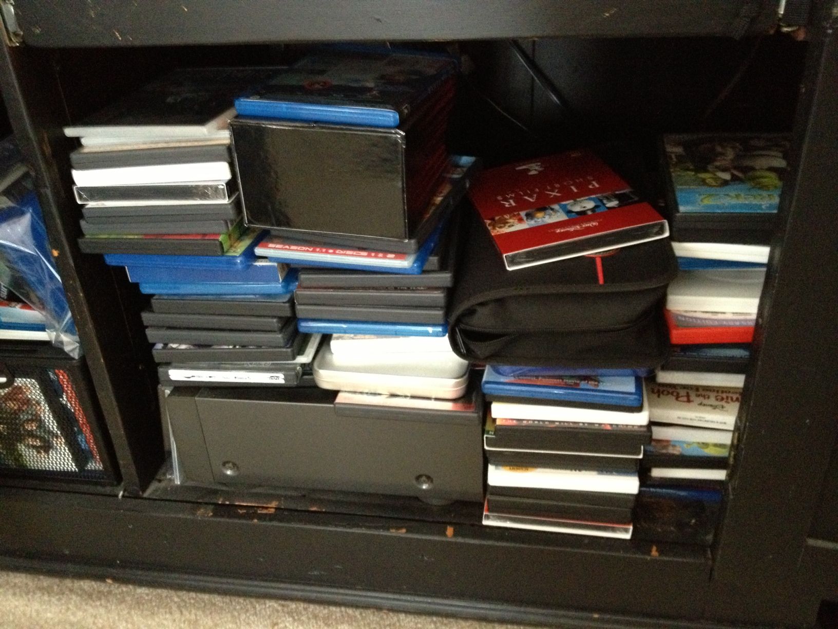 Cardboard and Duct Tape: DVD Storage : 3 Steps - Instructables