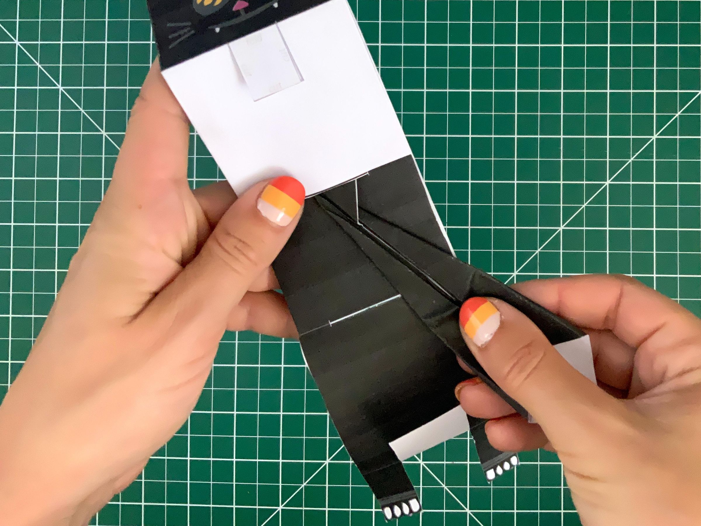 Free Halloween Black Cat-A-Pult Papercraft : 8 Steps (with Pictures ...