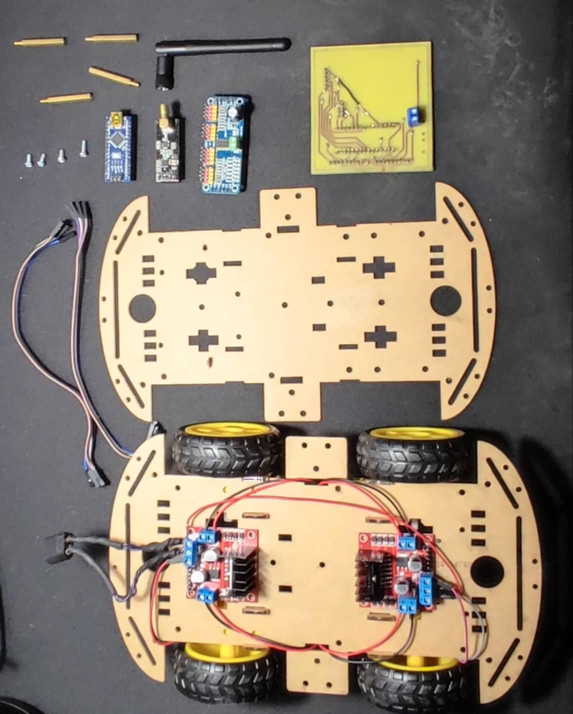 Surveillance Robot With Robotic Arm : 8 Steps (with Pictures ...