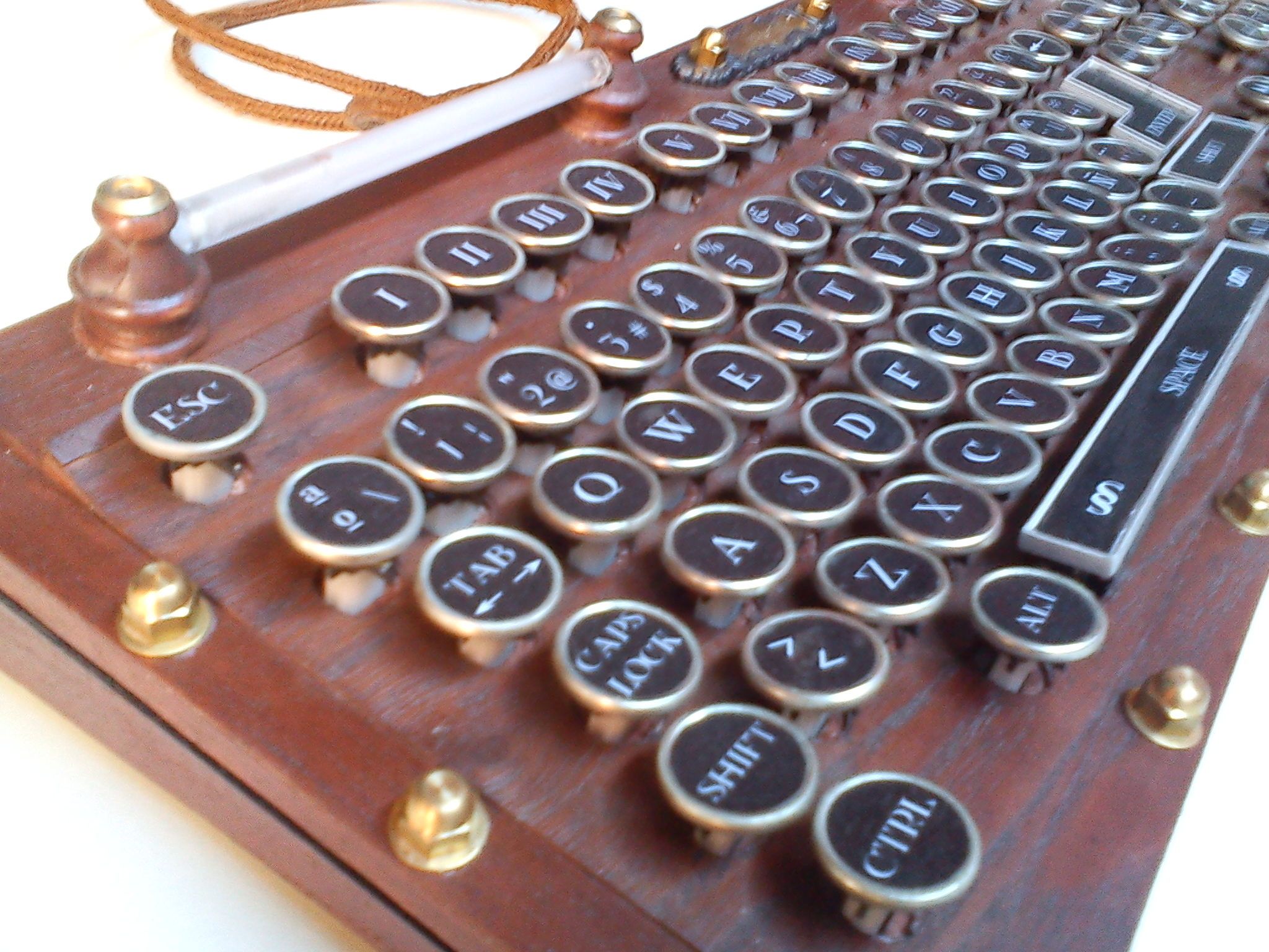 My Steampunk Keyboard Version : 11 Steps (with Pictures) - Instructables