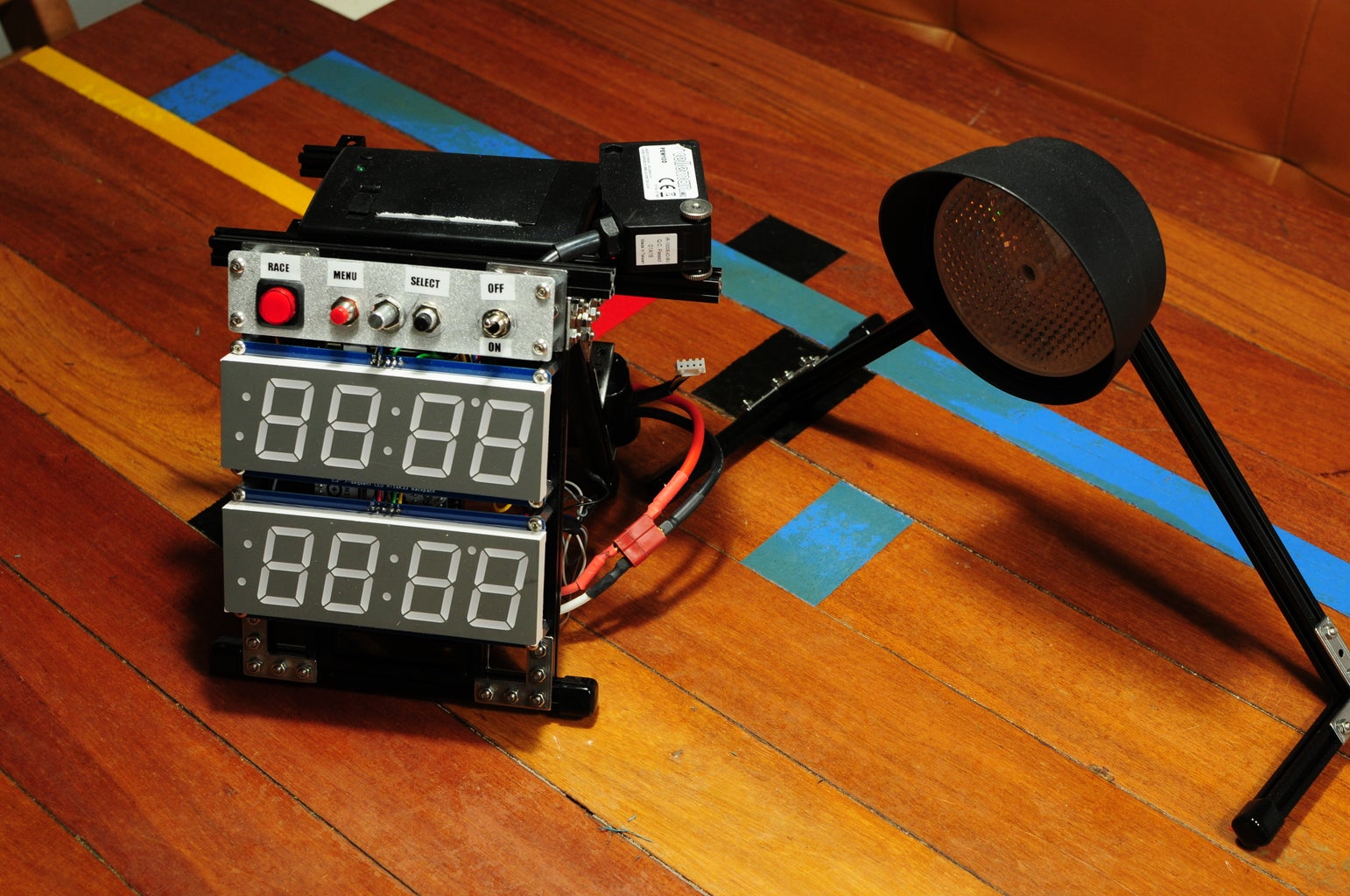 Arduino Based Lap Timer 4 Steps With Pictures Instructables