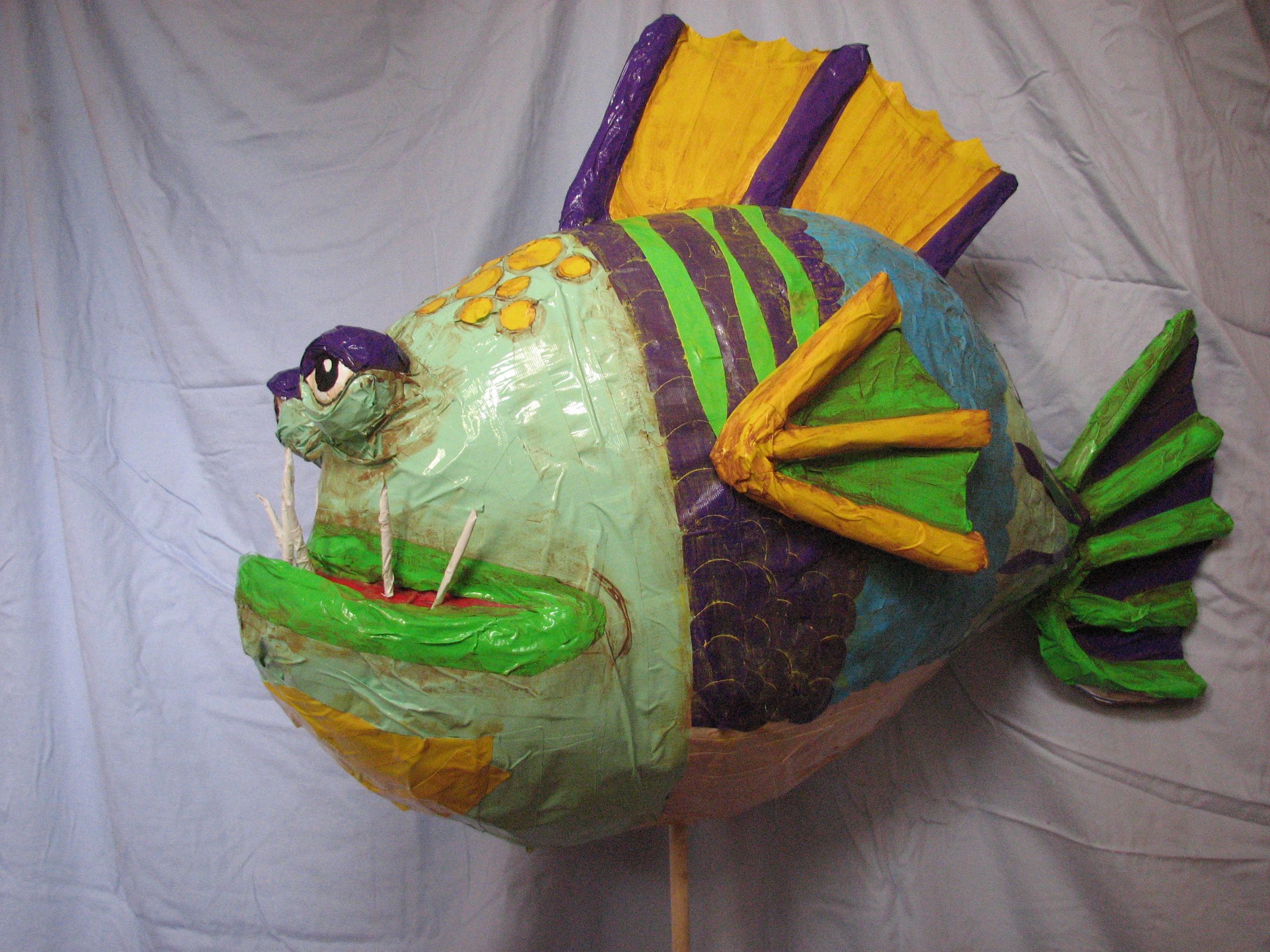 Giant Duct Tape Fish : 5 Steps (with Pictures) - Instructables