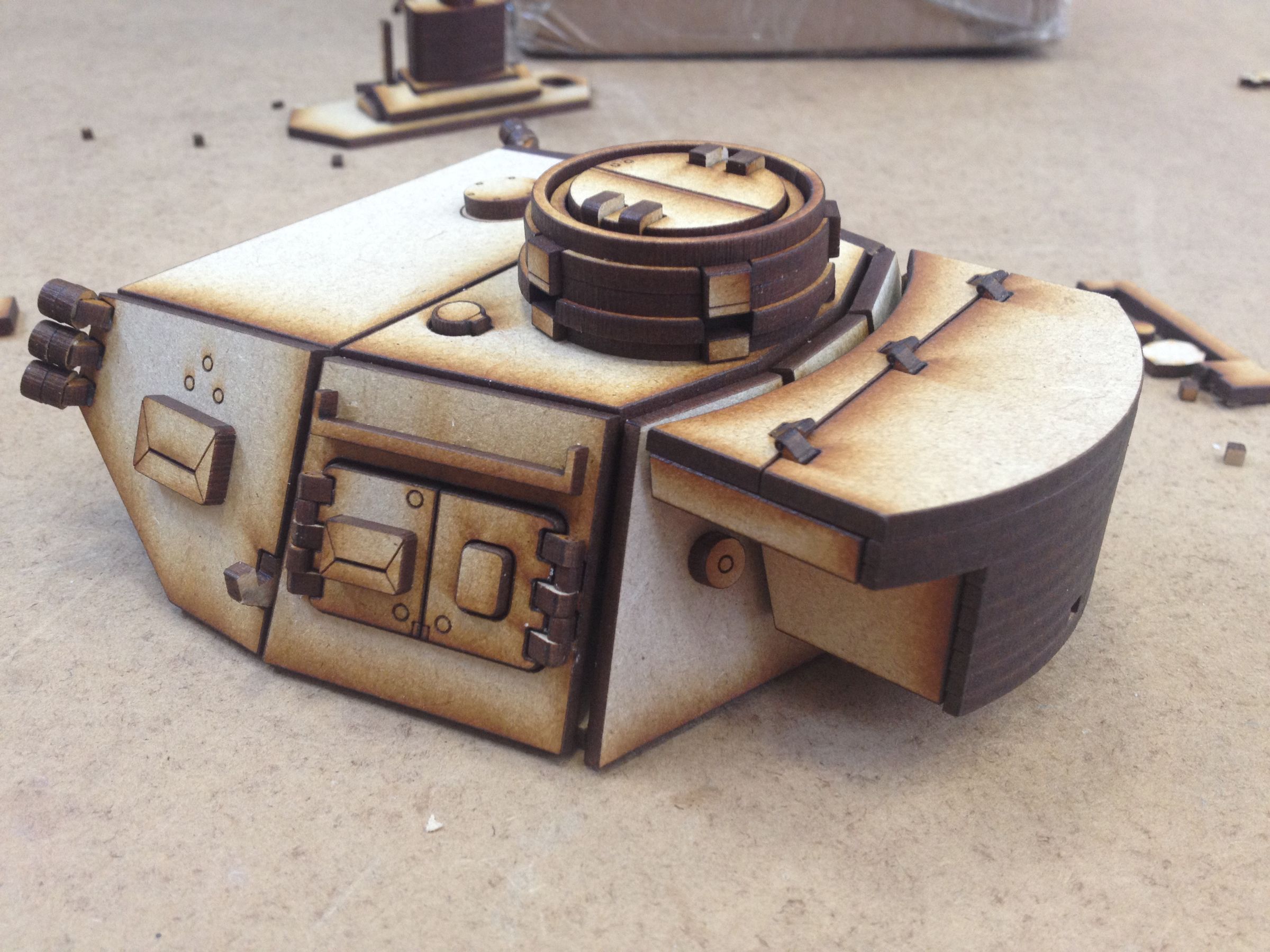 Carter's Lasercut Tank - Panzer IV G/H (motorized) : 10 Steps (with ...