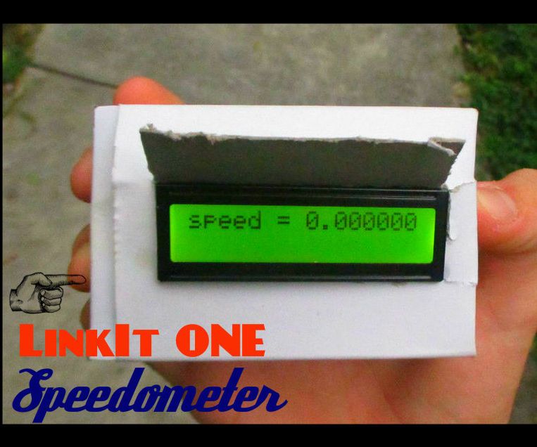 MEDIATEK LinkIt ONE Speedometer : 5 Steps - Instructables
