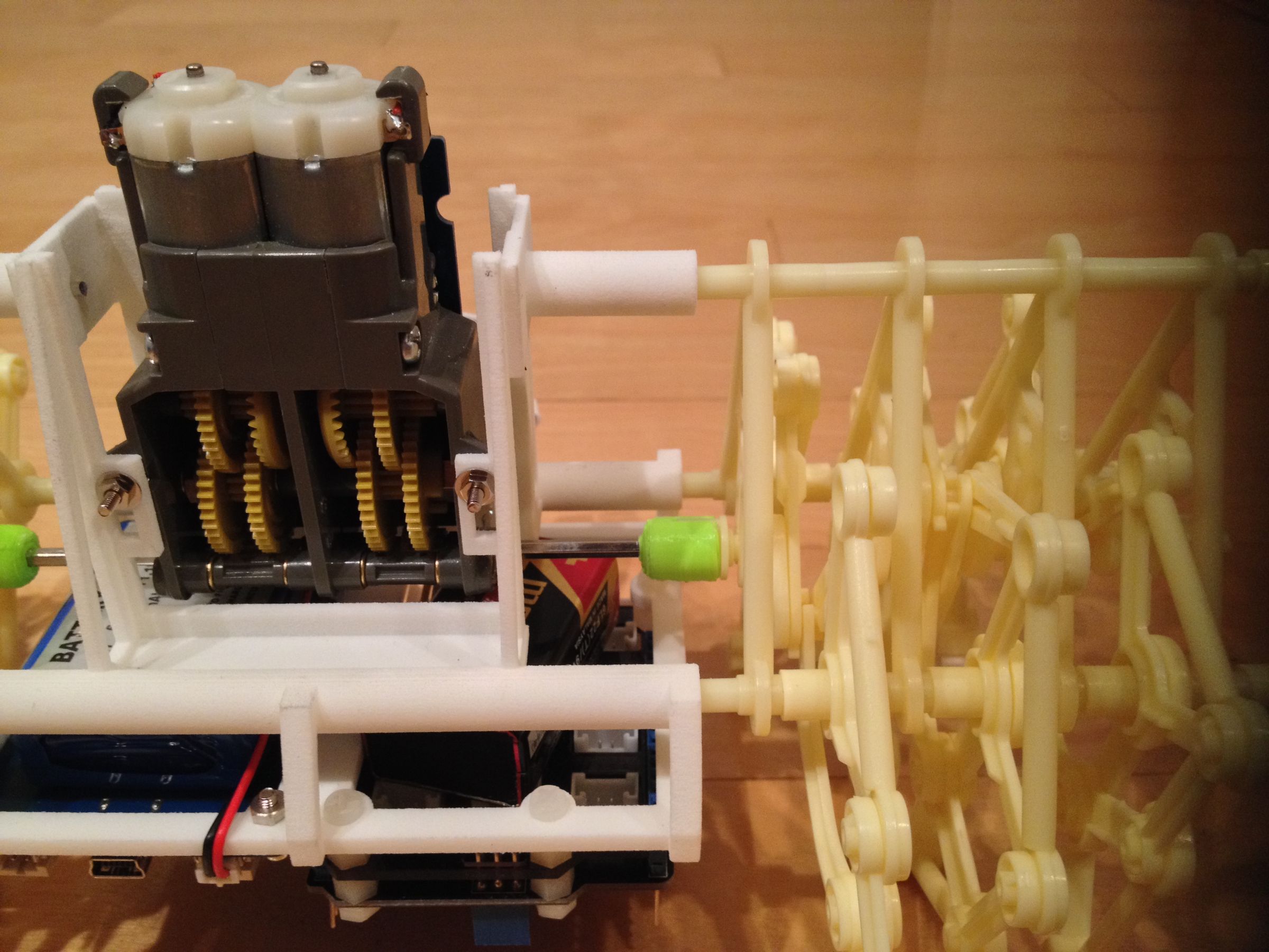 Strandbot - a Solar & Arduino Powered R/C Motorized Strandbeest : 7 ...