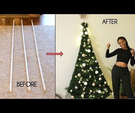 DIY Space-Saving PVC Pipe Christmas Tree : 9 Steps (with Pictures ...