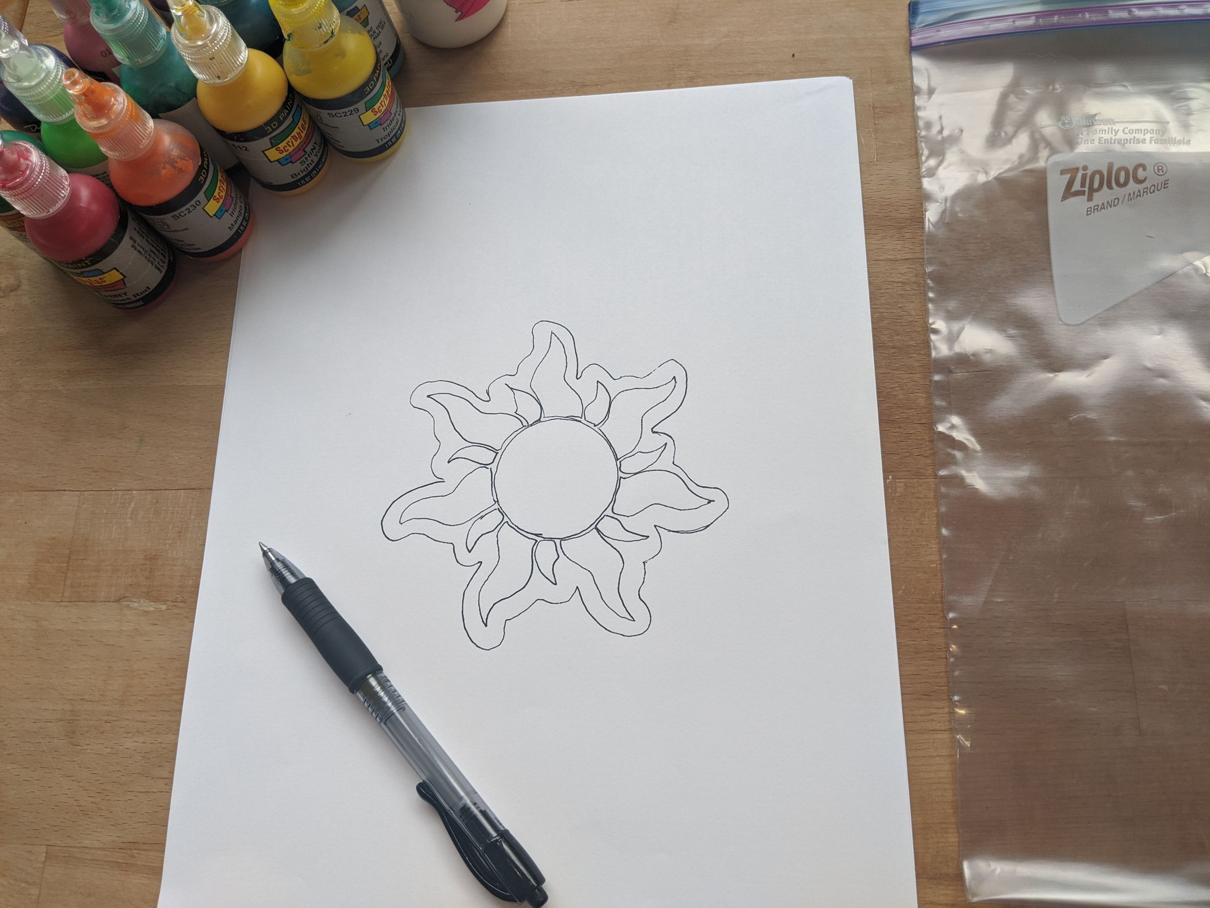 DIY 3D Paint Window Cling : 5 Steps (with Pictures) - Instructables