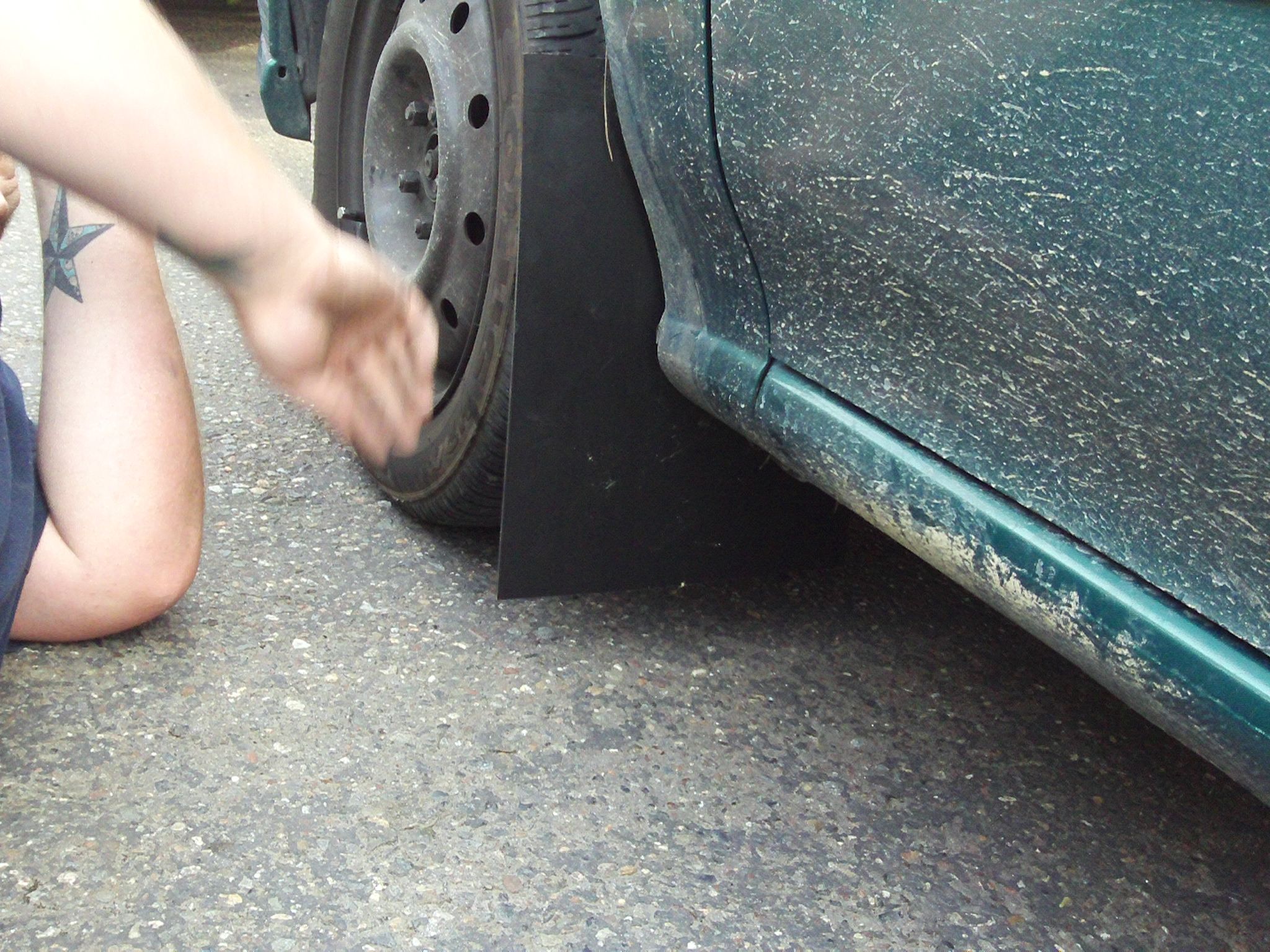 Rally Style Polyurethane Mud Flaps for $20 : 5 Steps (with Pictures ...