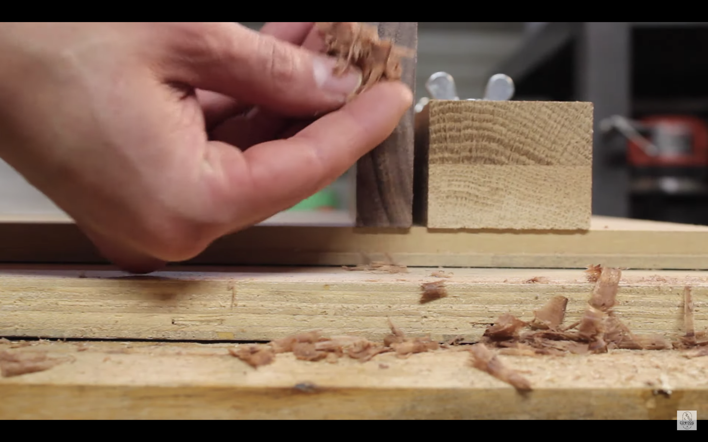 Scrap Wood Shooting Board - Hand Tool Woodworking for Beginners : 4 ...