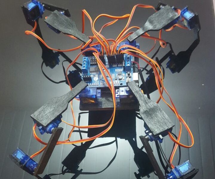 Spider Robot With Arduino - Araña Robótica Con Arduino : 7 Steps (with ...