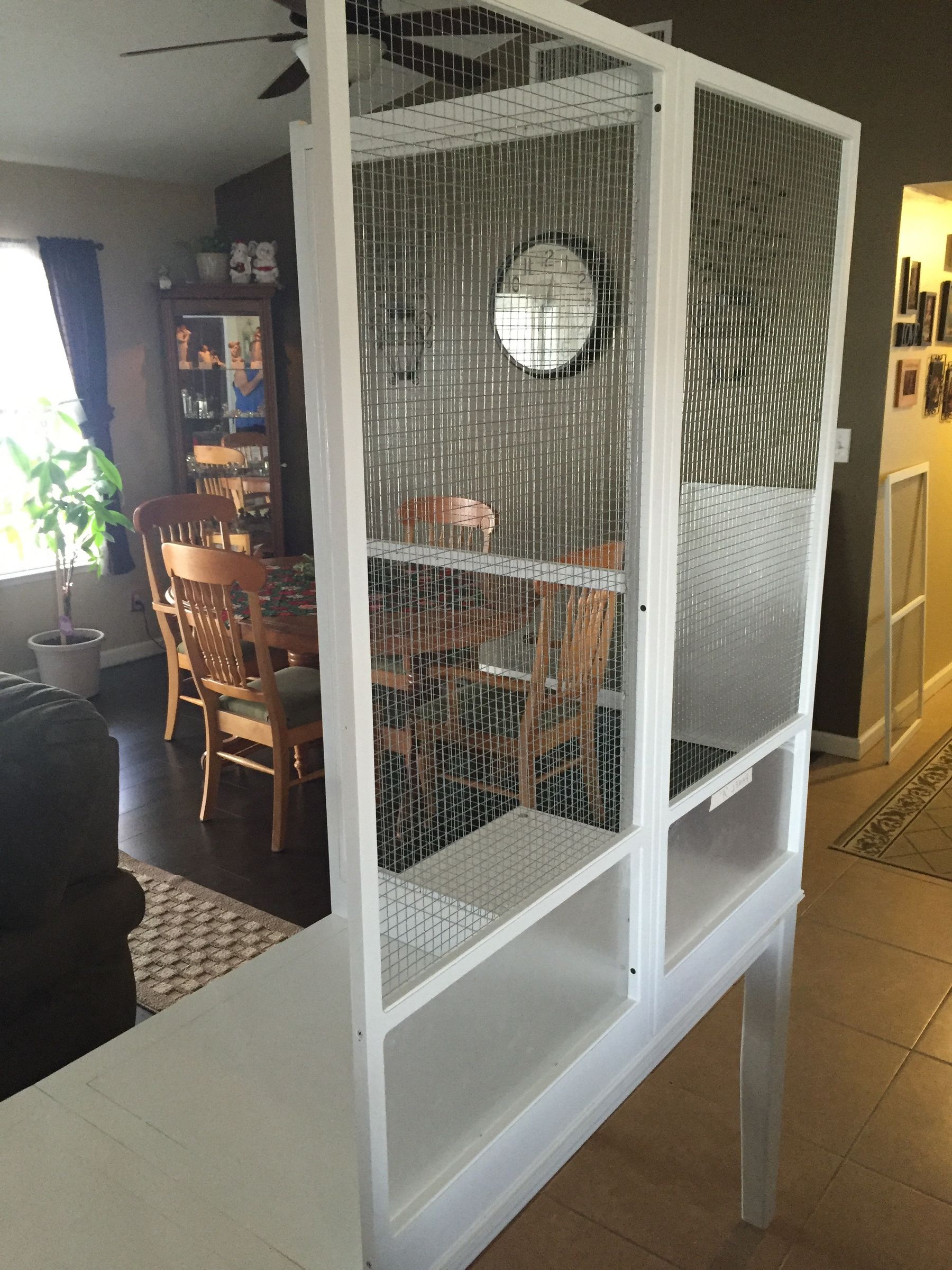 Linda's Flight Cage : 4 Steps (with Pictures) - Instructables