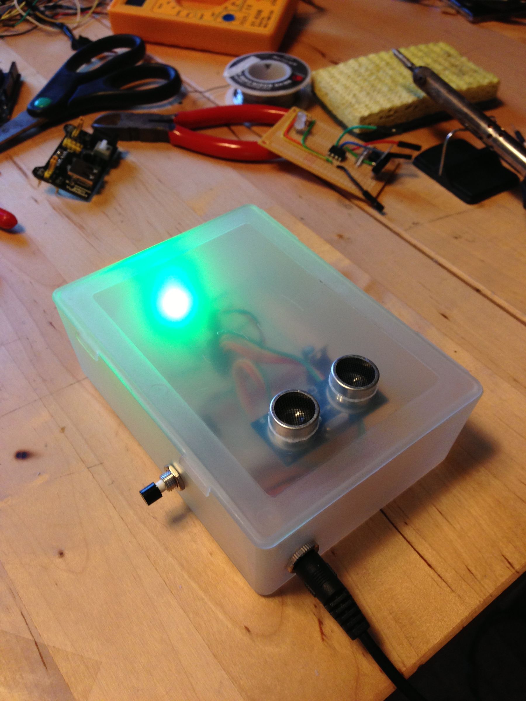 Ultrasonic Garage Parking Assistant With Arduino and an ATtiny85 : 4 ...