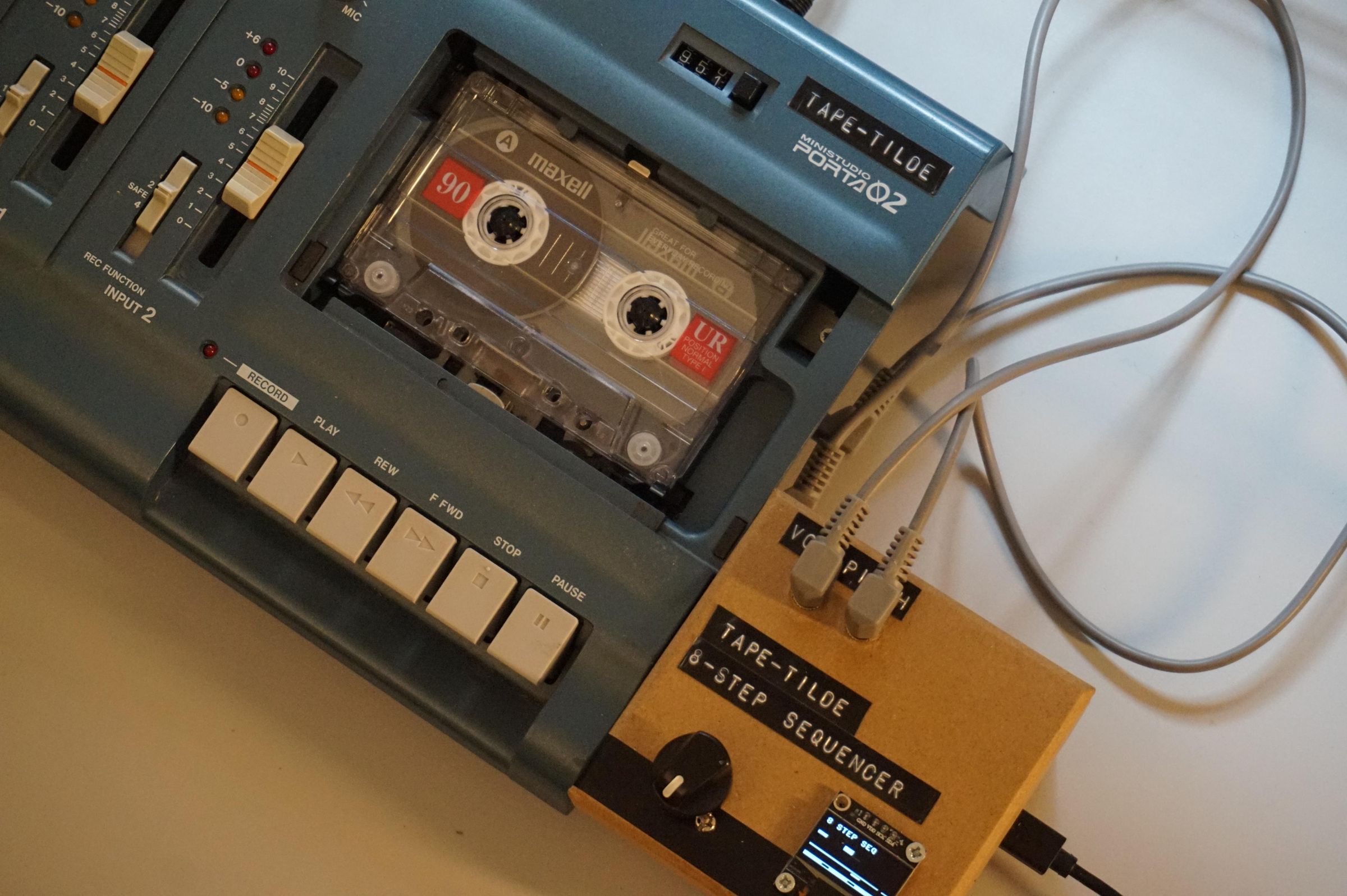 Pitch Sequencer for Tascam Porta 02 | PWM Microcontroller Tape ...